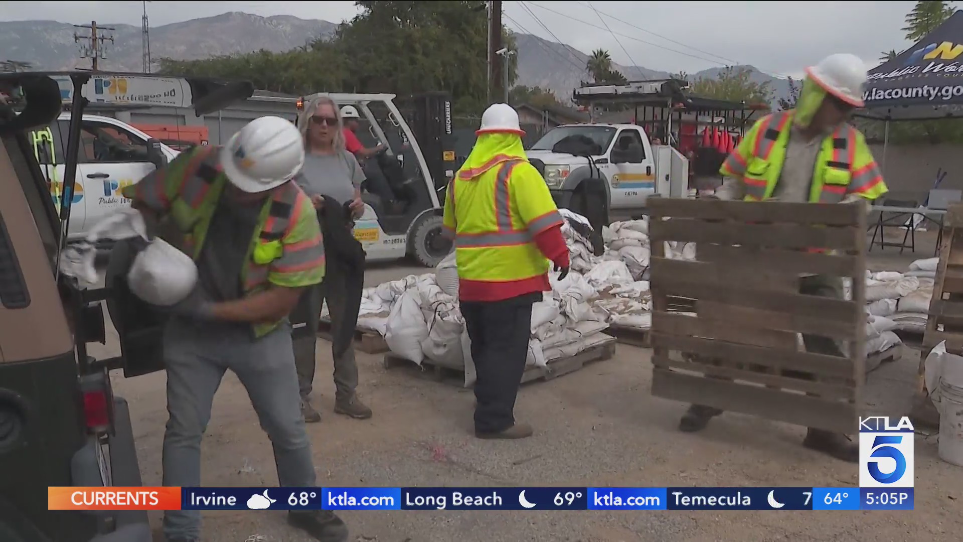 Evacuation warnings issued for burn scar areas across SoCal ahead of ...