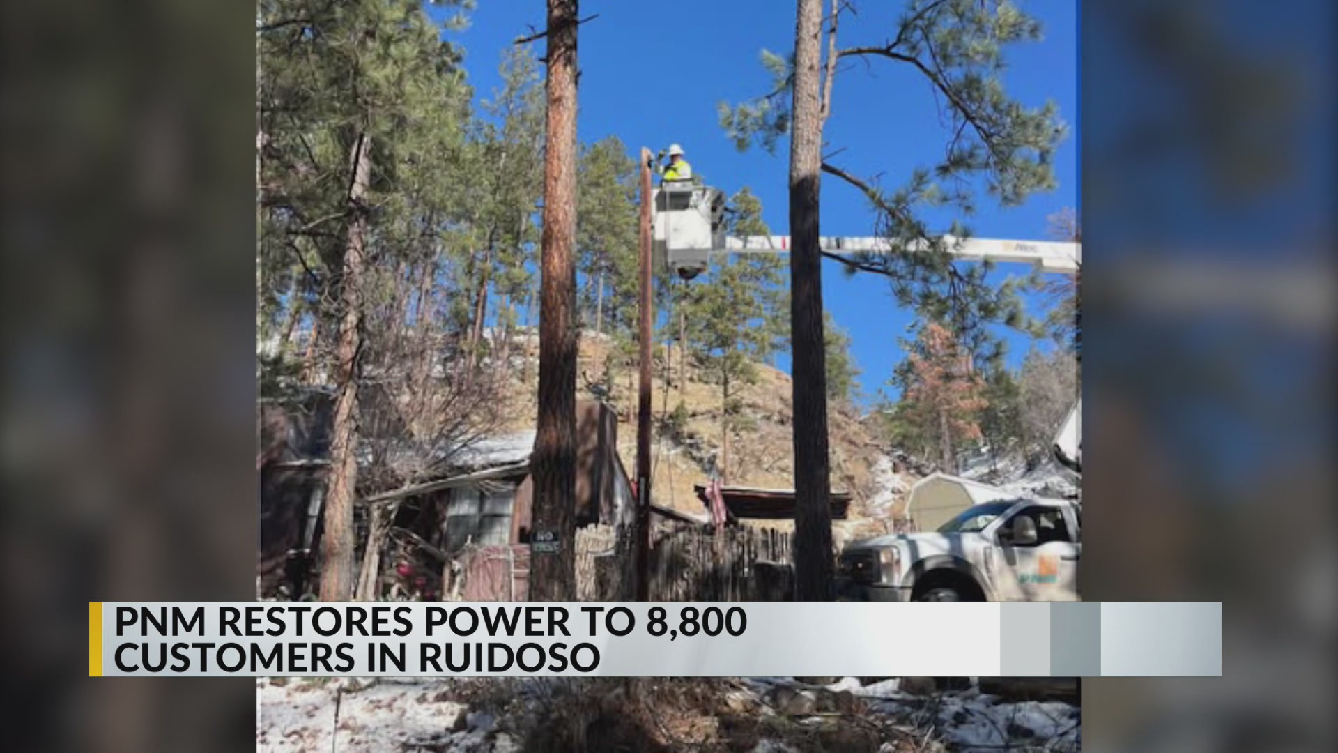 PNM restores power in Ruidoso following weekend snow storm – KRQE NEWS ...