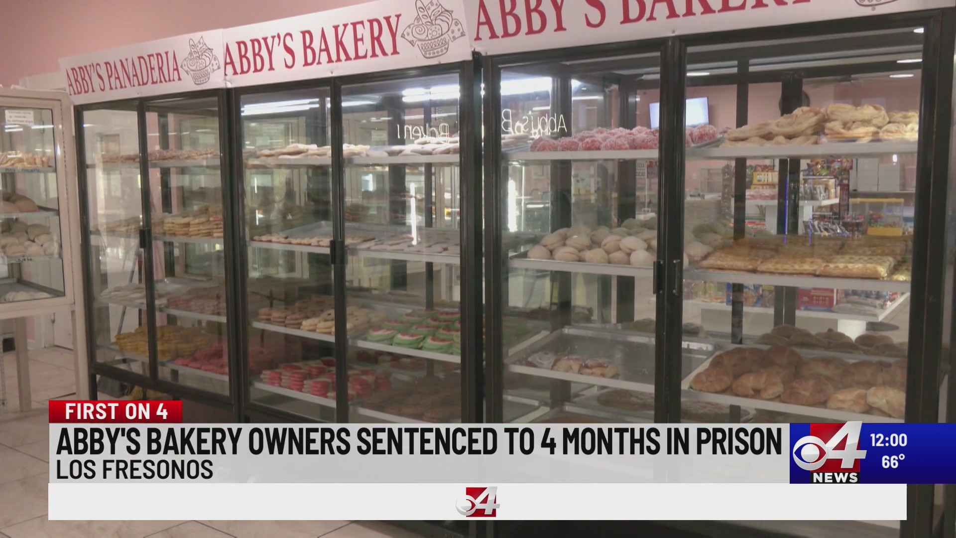 Owners of Abby’s Bakery sentenced to 4 months in federal prison – KVEO-TV