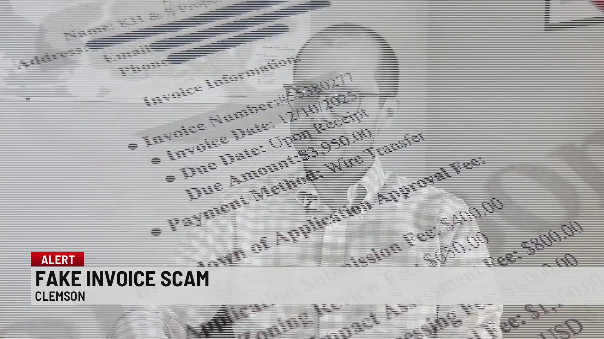 Businesses spot fake invoice scams – WSPA 7NEWS