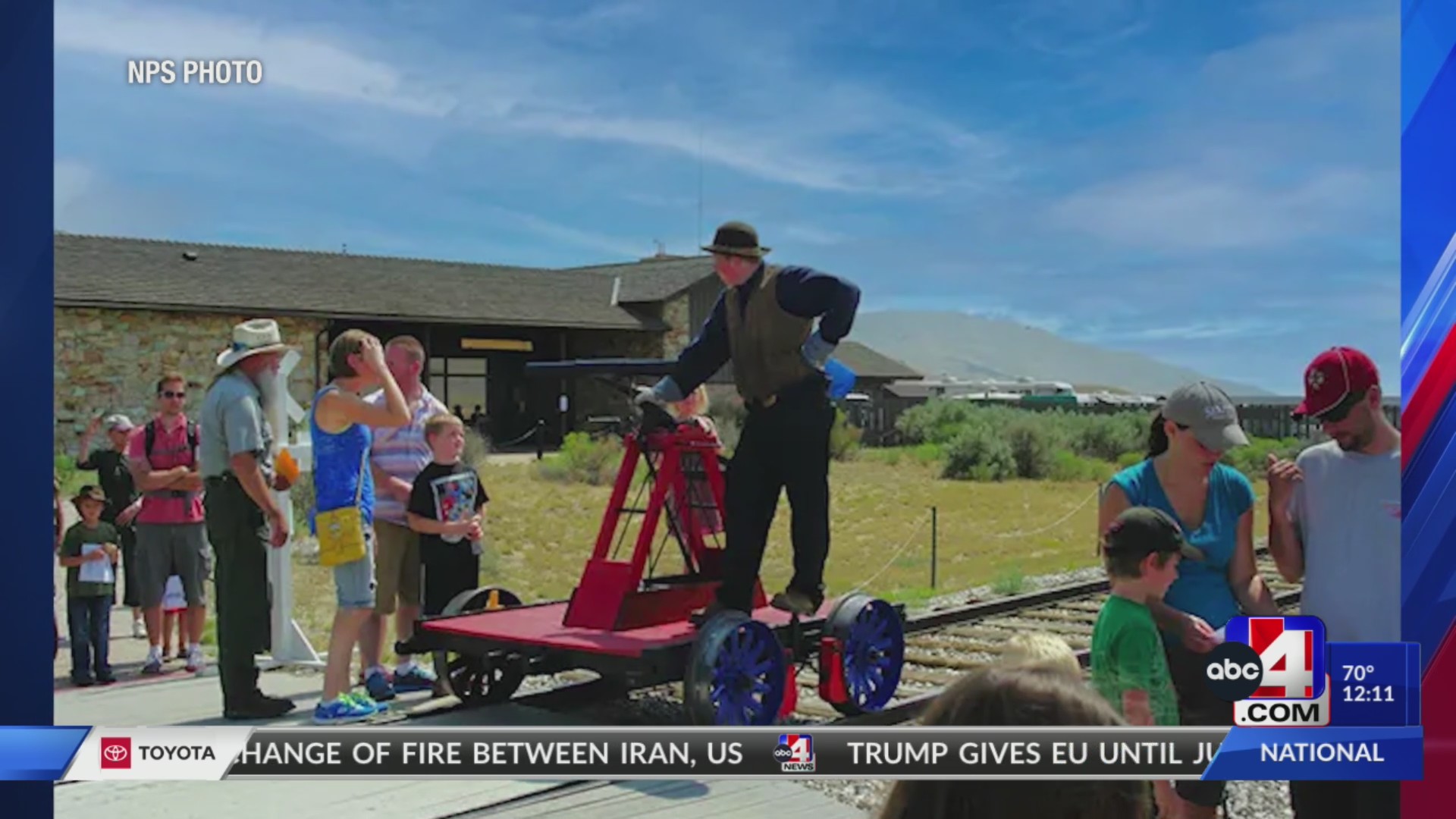 National Train Day at Golden Spike National Park – ABC4 Utah