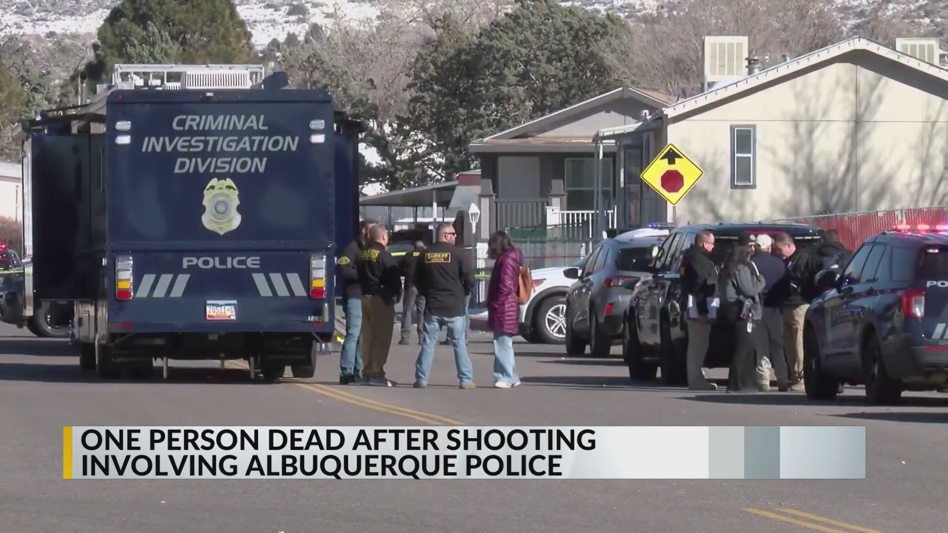 1 suspect dead in Foothills area trailer park officer-involved shooting ...