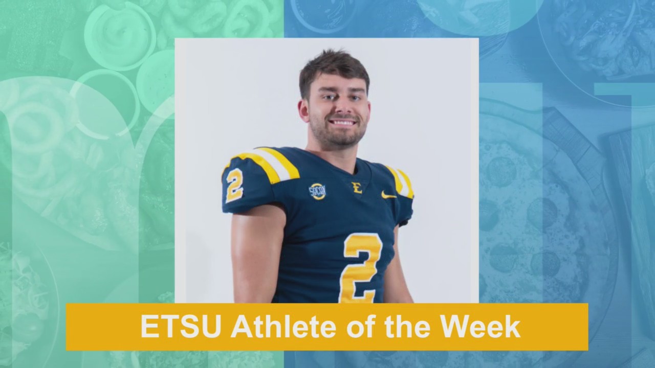 ETSU Athlete of the Week: Special Teams/Wide Receiver Jackson Crosby ...