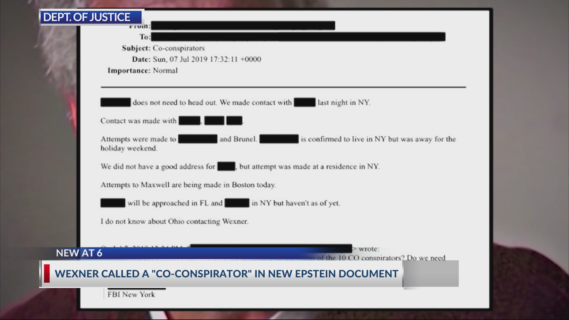 Wexner named as possible ‘co-conspirator’ in Epstein files; lawyer ...