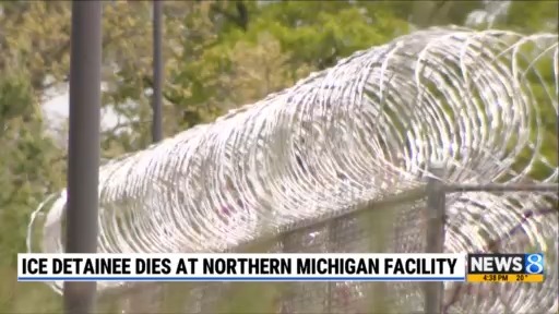 ICE detainee dies at northern Michigan facility – WOODTV.com