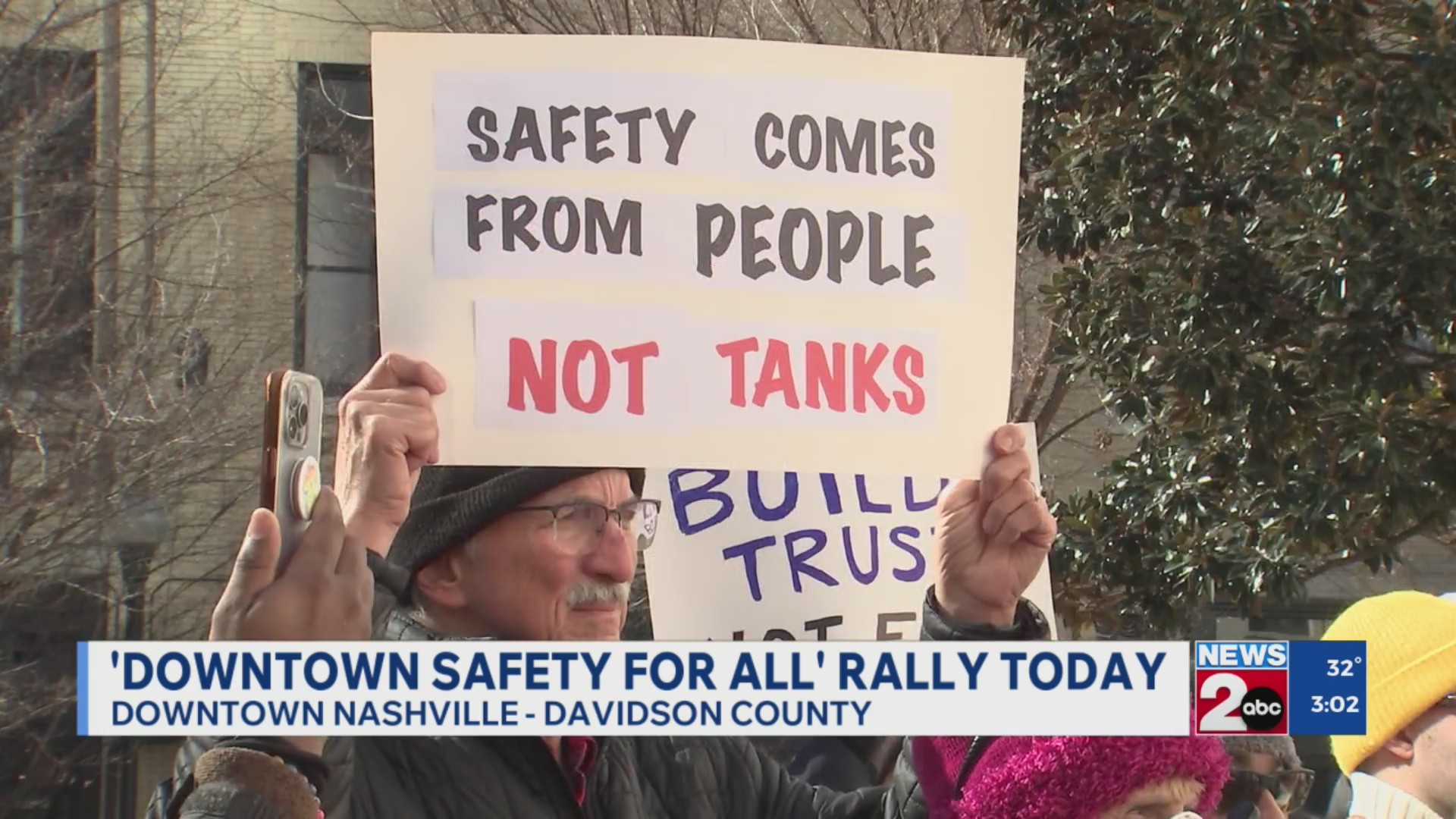 ‘Downtown safety for all’ rally held in Nashville – WKRN News 2