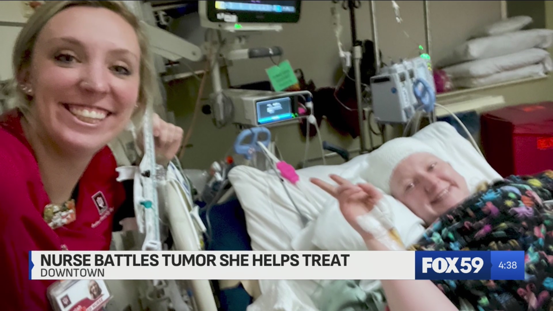 Nurse returns to work in Neuro ICU after surgery to remove brain tumor ...