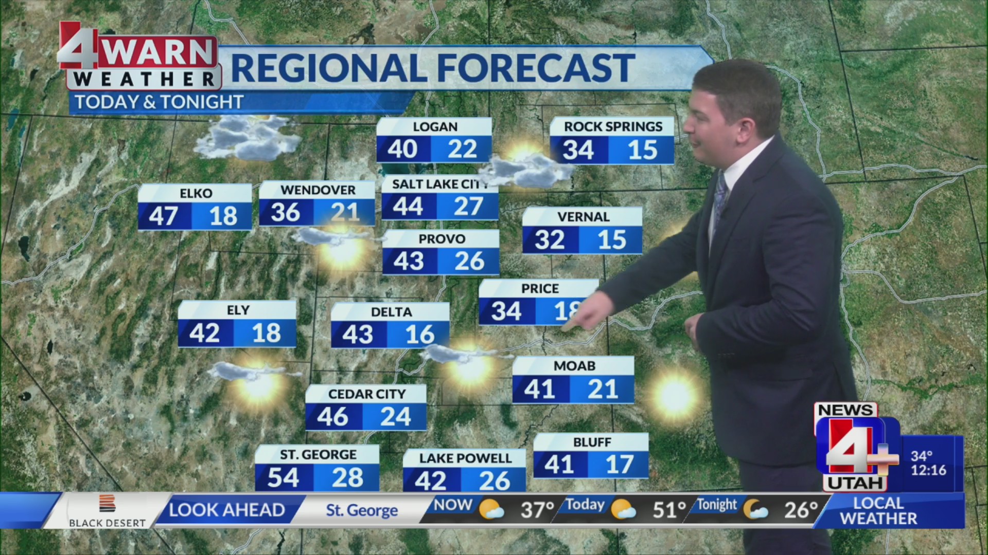 Improved air quality today with above average temperatures this week ...