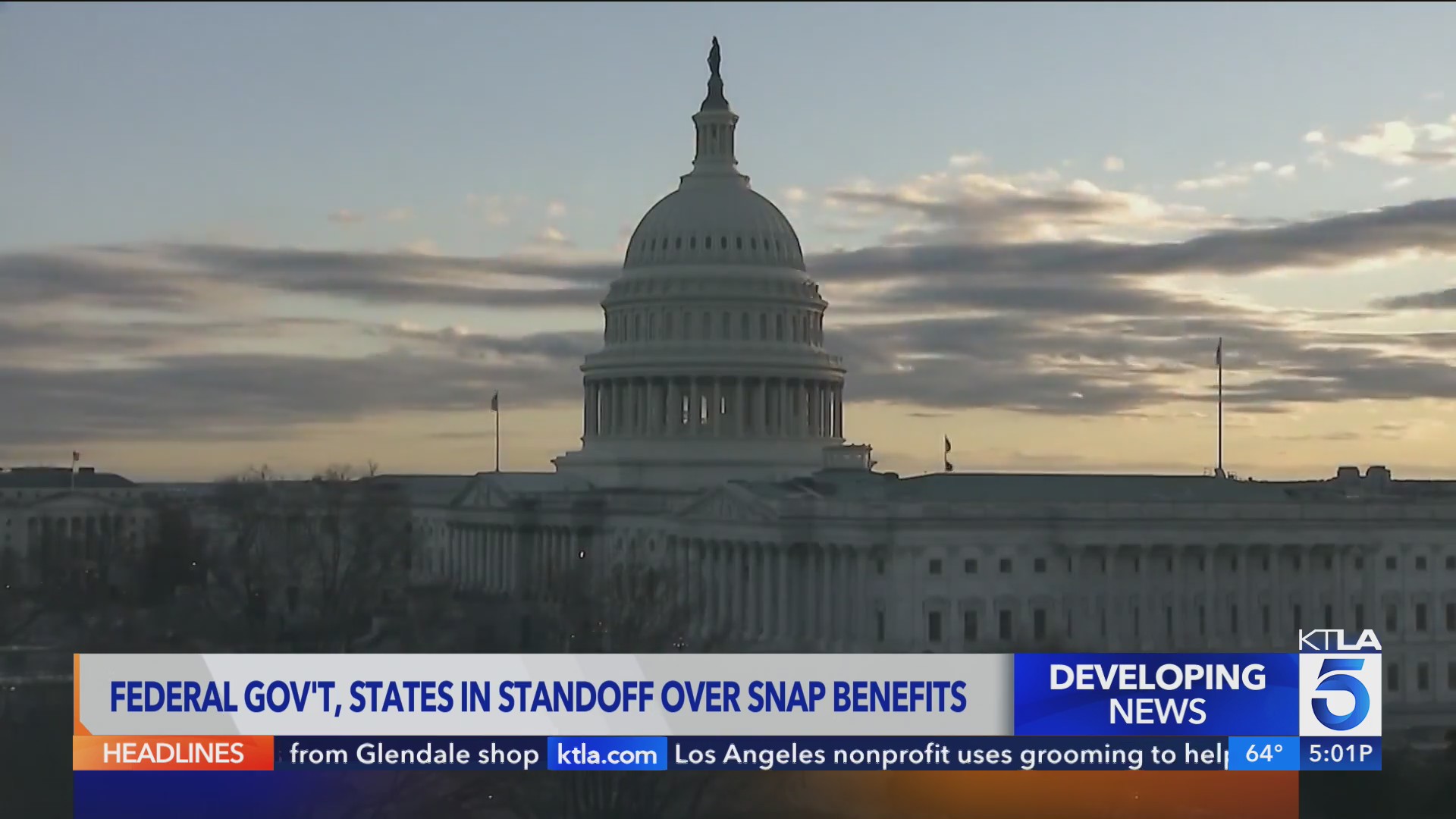 Federal government and states in standoff over SNAP benefits – KTLA