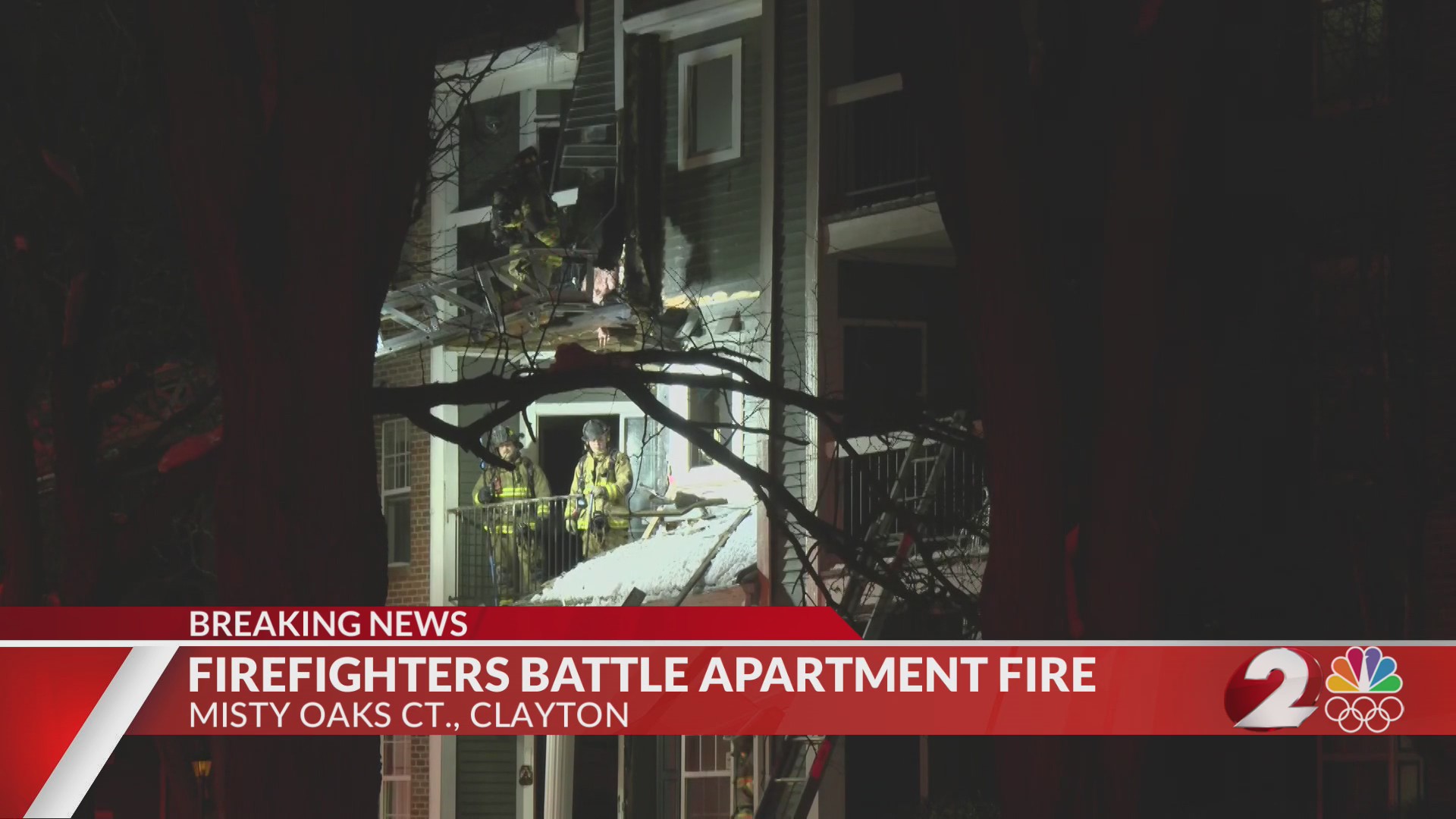Firefighters battle apartment fire – WDTN.com