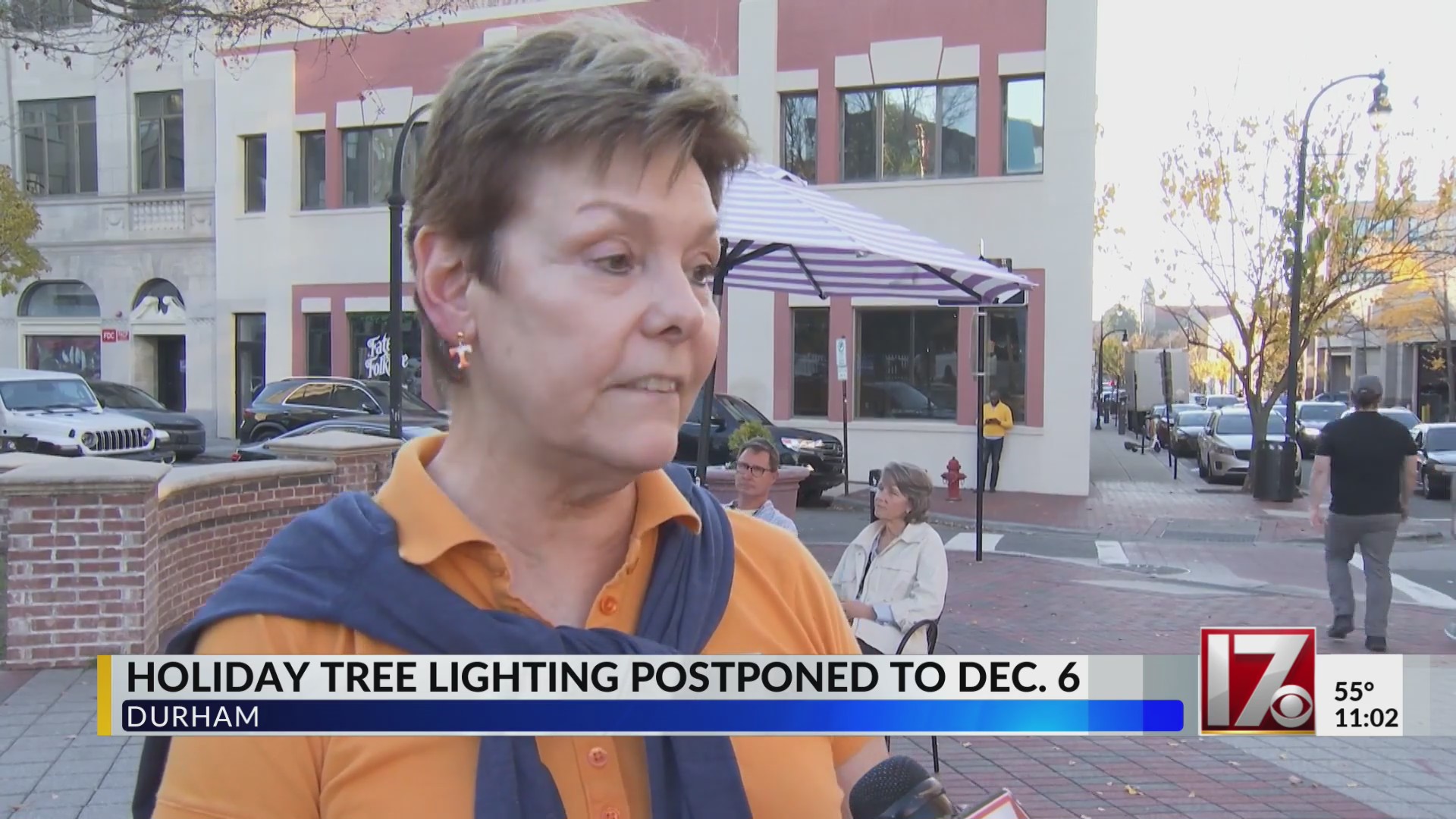 Strong reactions to Durham tree lighting ceremony delay – CBS17.com