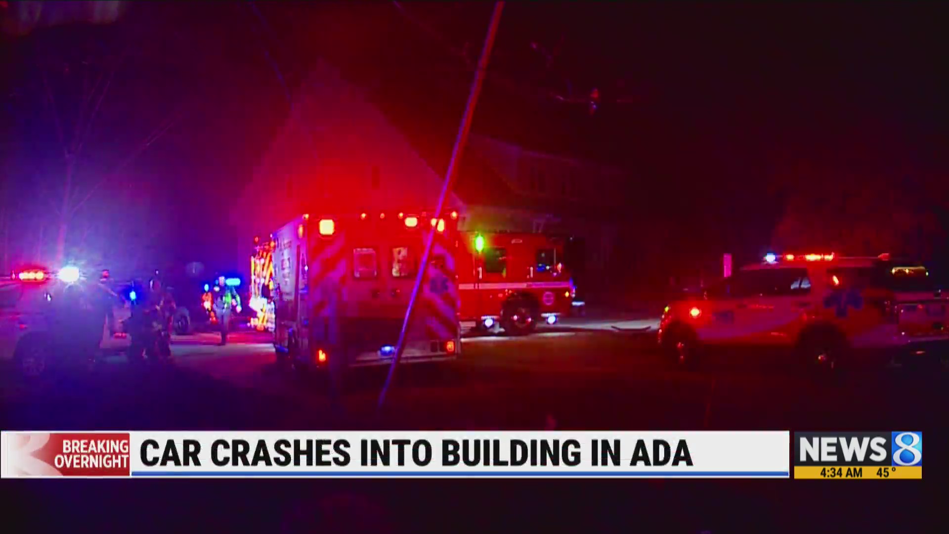 Car crashes into building in Ada Township – WOODTV.com