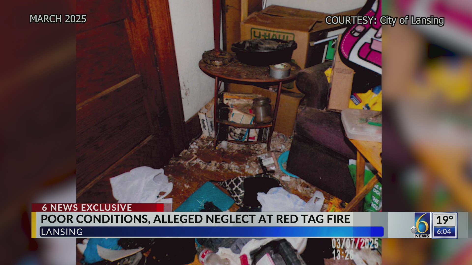 Poor conditions, alleged neglect at red tag fire – WLNS 6 News