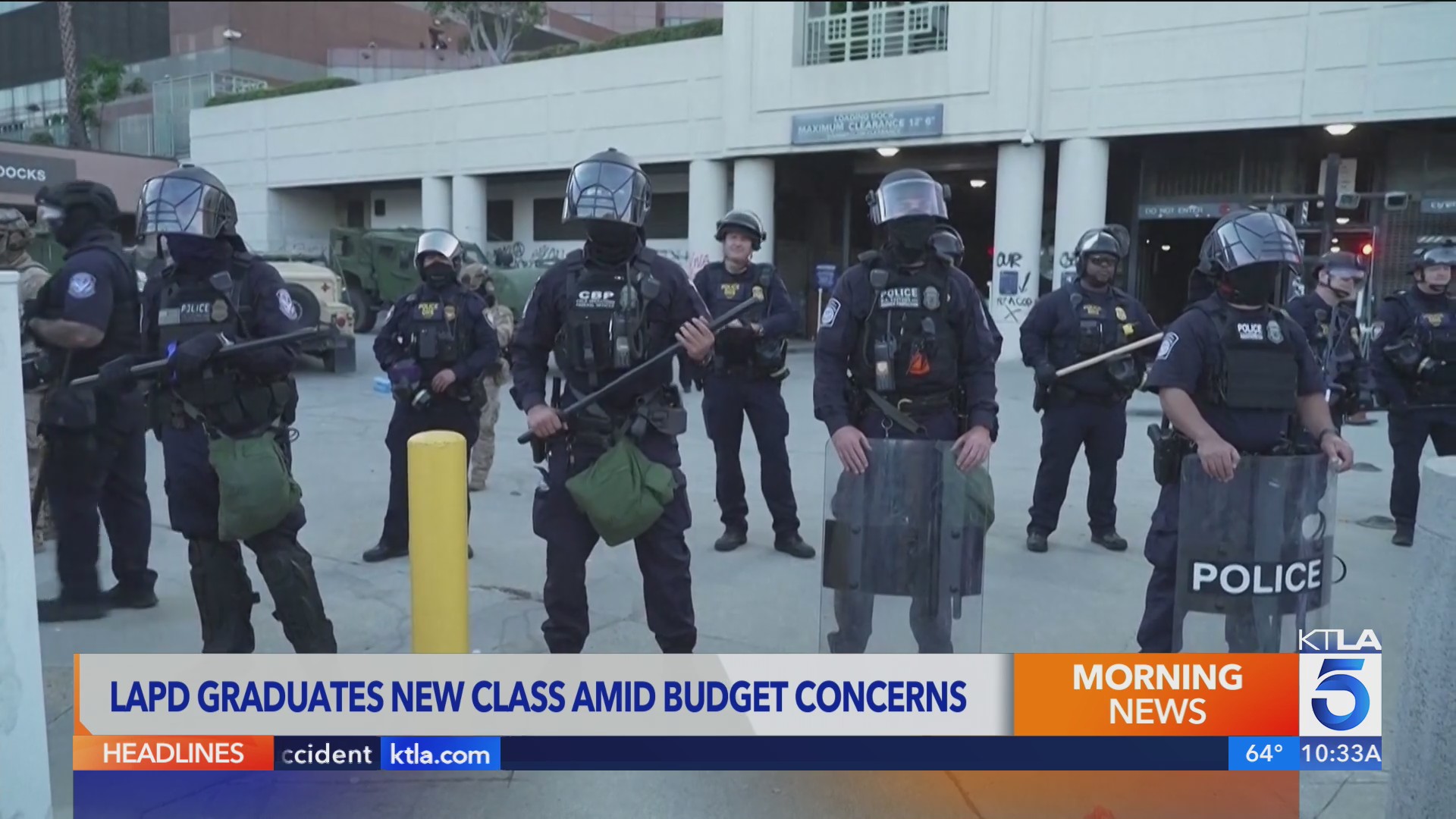 LAPD could halt hiring of new officers without $4.4M in funding – KTLA