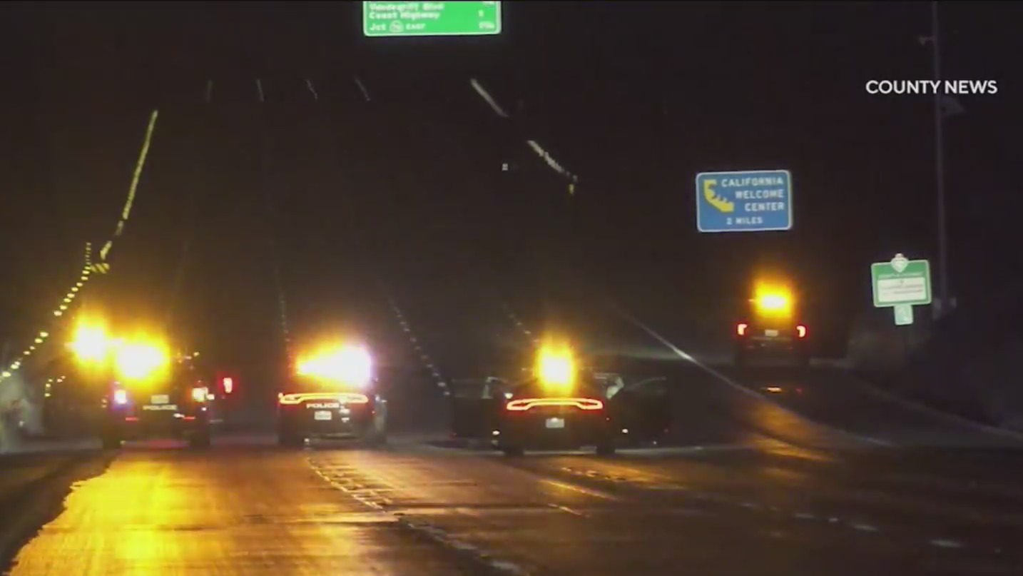 I-5 closed in both directions in Oceanside due to pursuit, police ...