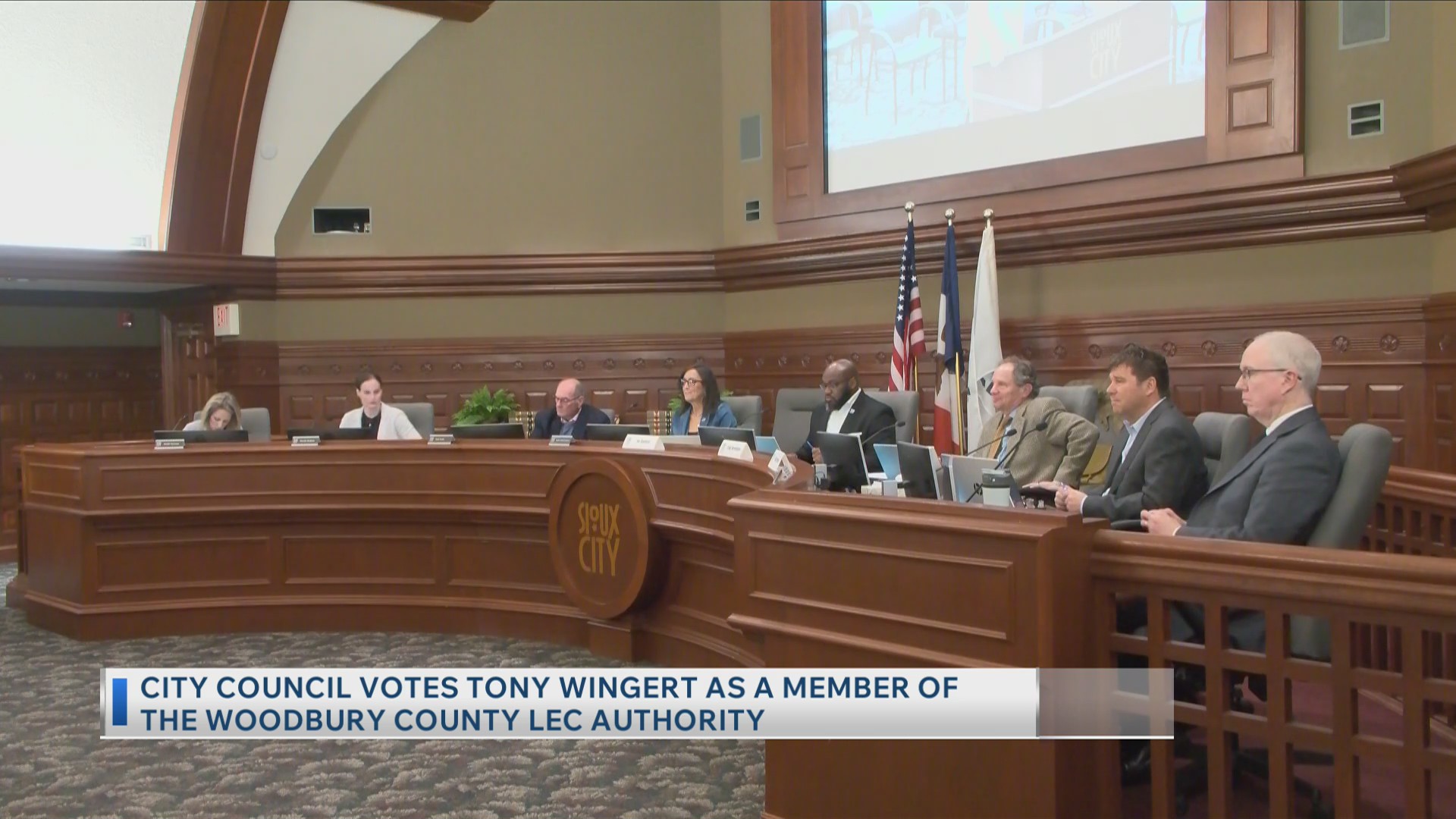 City Council Votes Tony Wingert As Member Of Woodbury County LEC ...