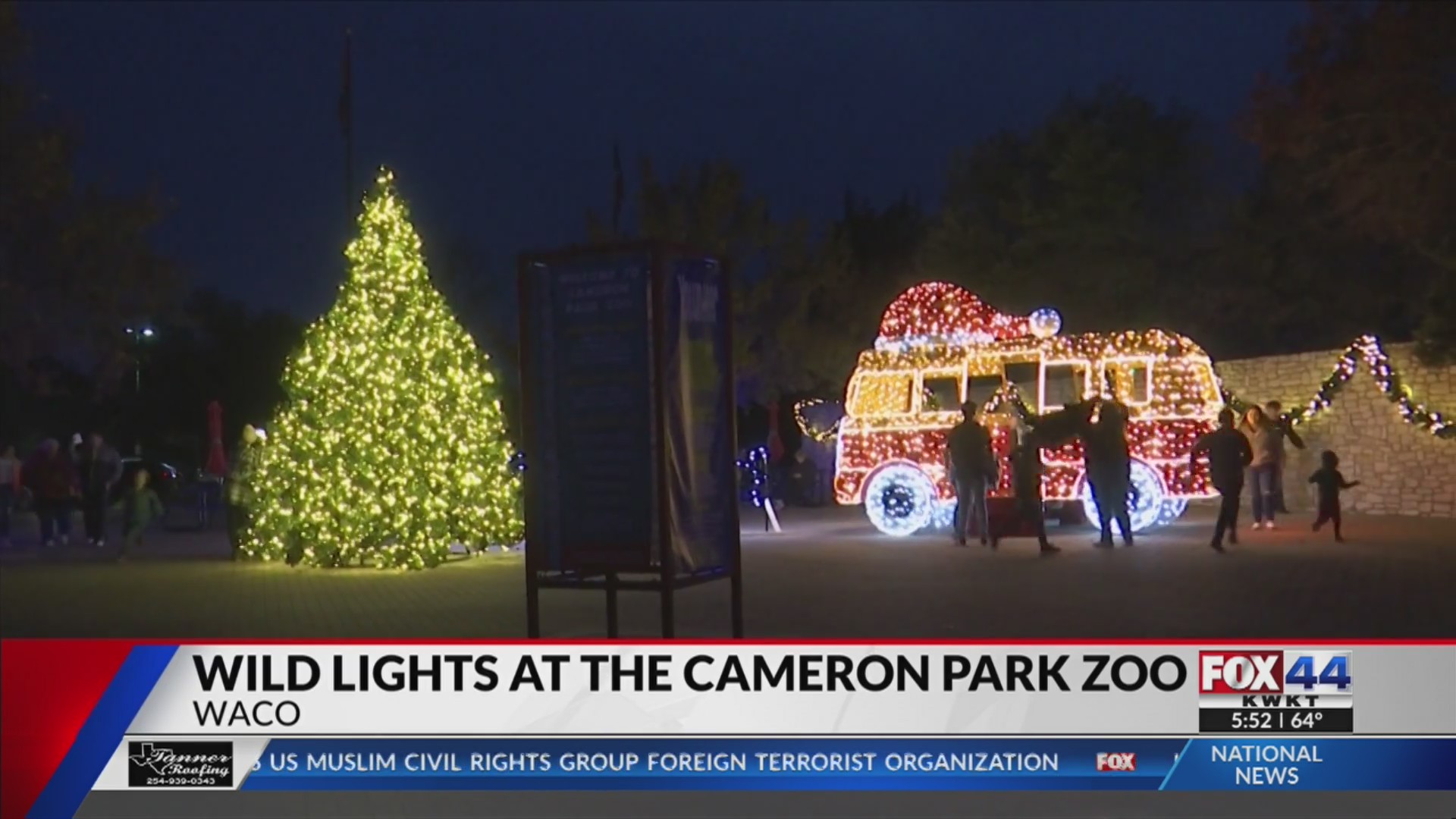 Experience Wild Lights at Cameron Park Zoo – KWKT – FOX 44