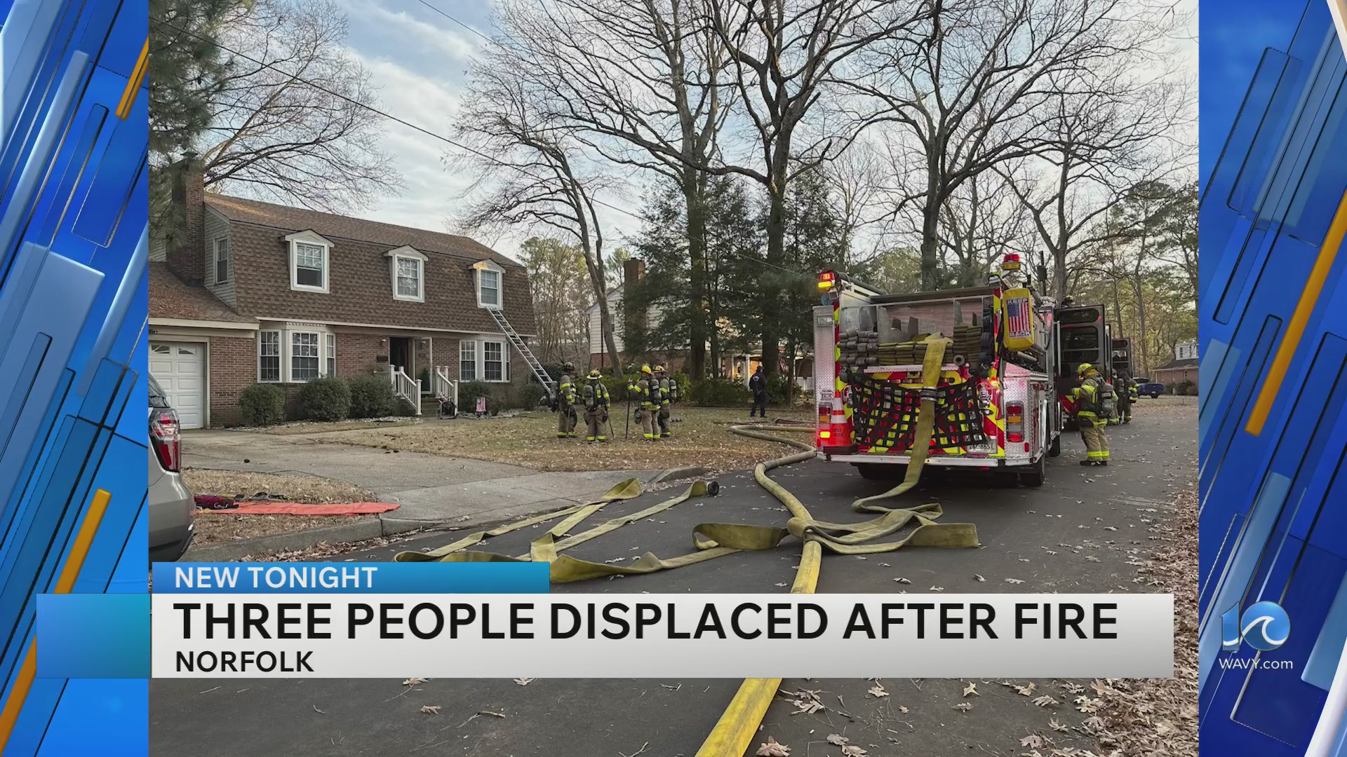 Norfolk Fire-Rescue crews respond to Betty Court structure fire – WAVY.com