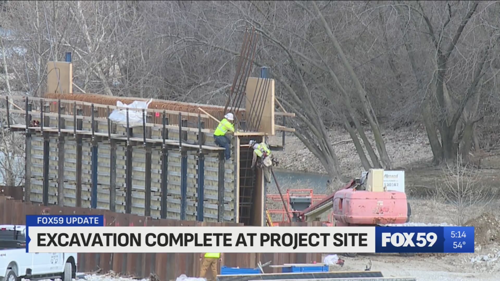 Excavation for Henry Street bridge project in Indianapolis complete ...