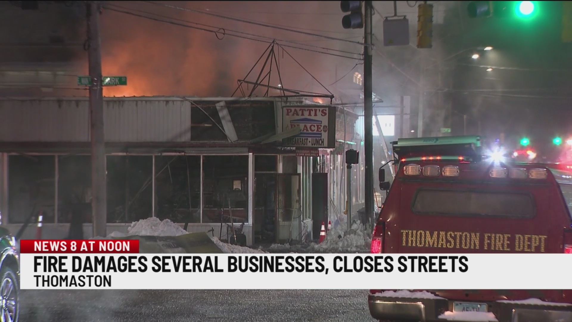 Multiple businesses damaged in fire on Main Street in Thomaston – WTNH.com