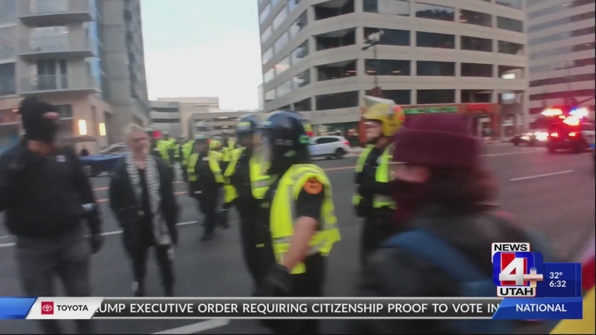 Protesters arrested during anti-ICE protest in Salt Lake City ...