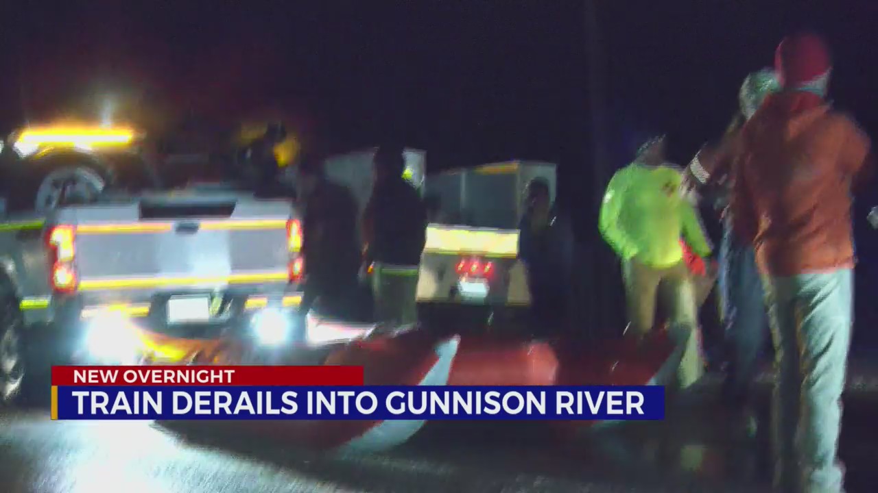Train derails into Gunnison River overnight – WesternSlopeNow.com