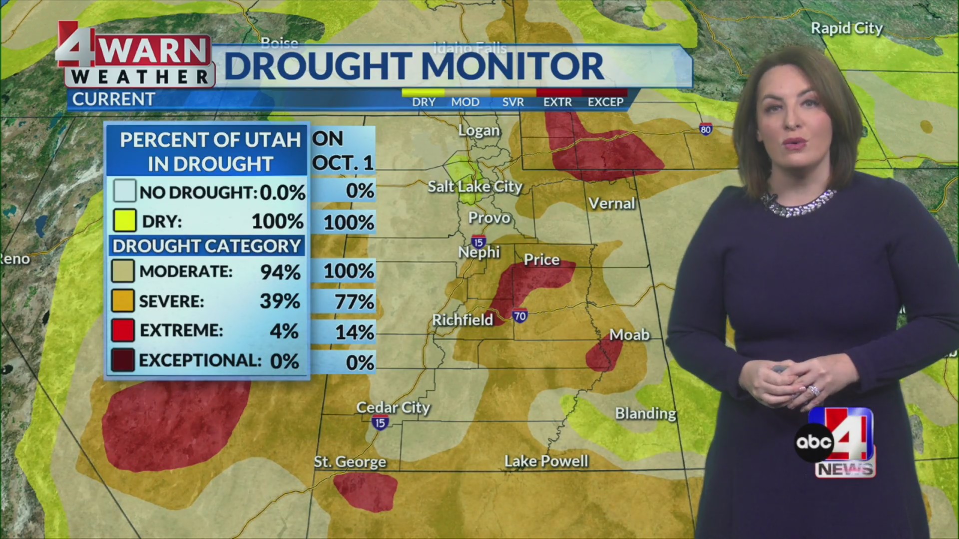 Snow in Northern Utah, rain in the valley – ABC4 Utah