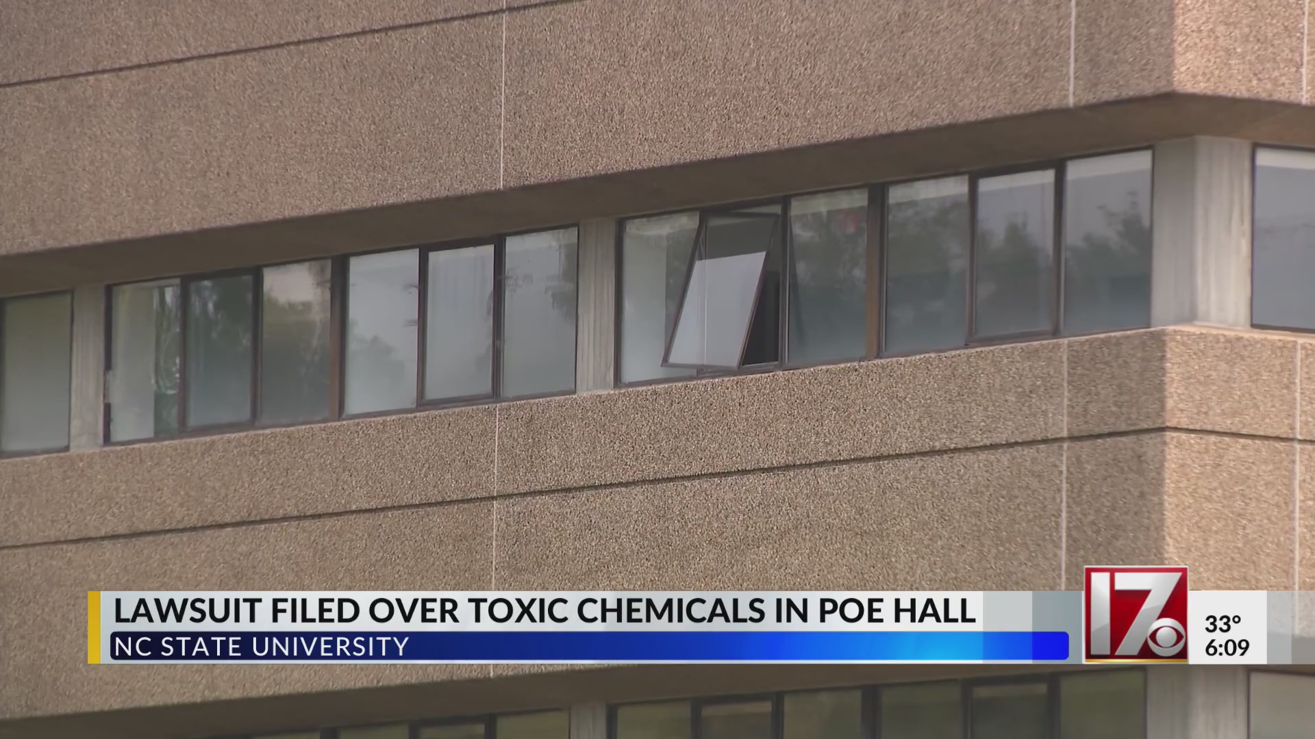 Lawsuit filed against NC State over toxic chemicals in Poe Hall – WSPA ...