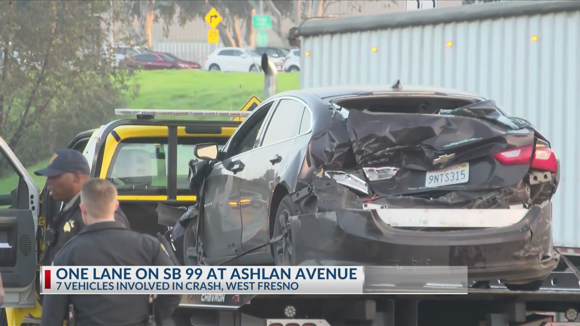 7-vehicle crash causes delays on Highway 99 – CBS47 and KSEE24 | News ...