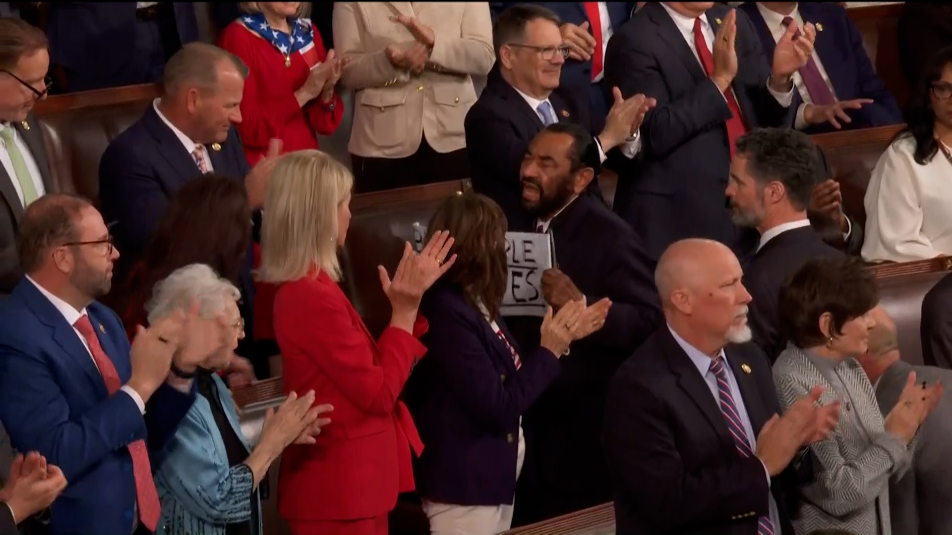 Rep. Al Green escorted out of chamber as Trump begins State of the ...