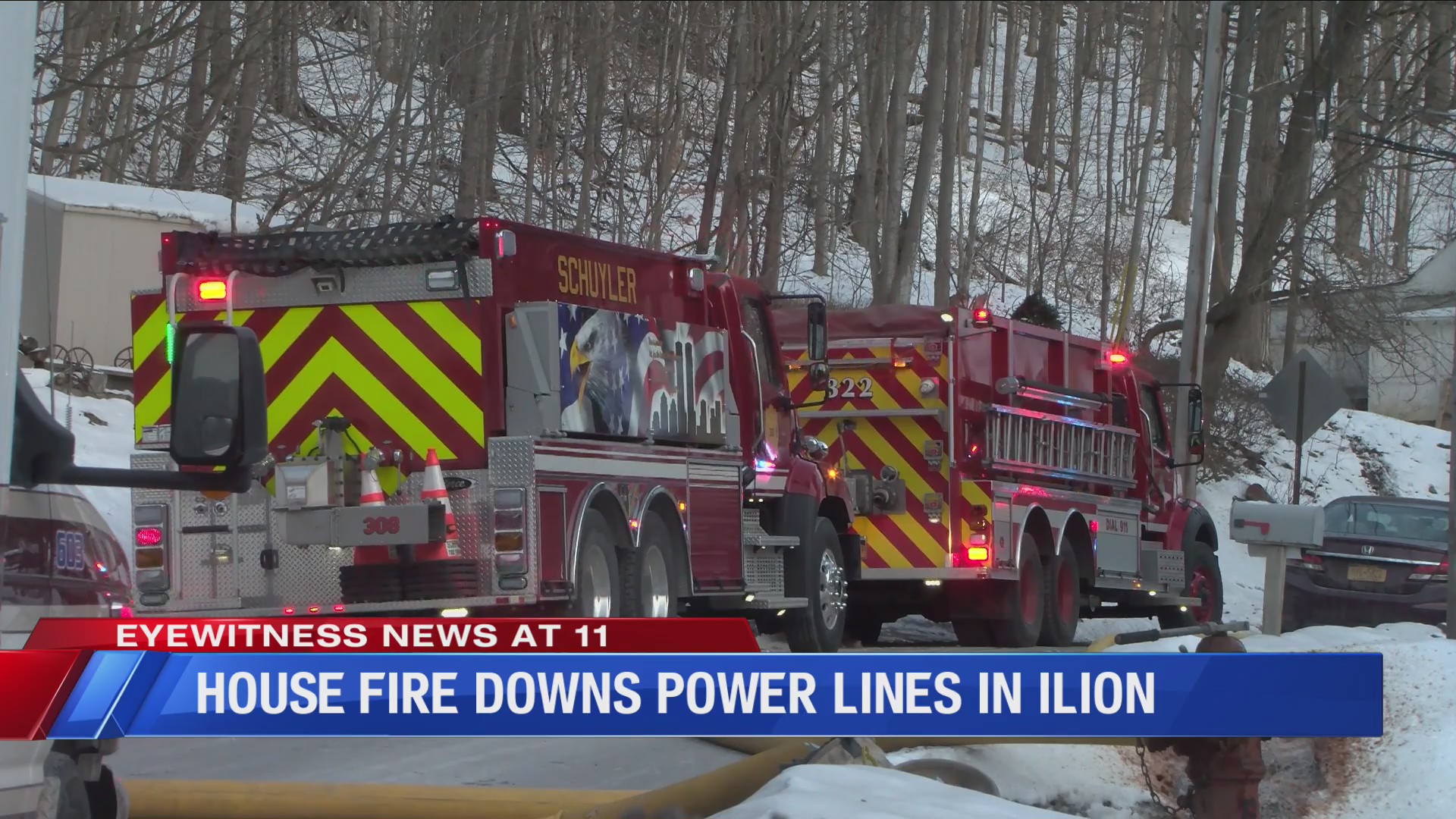 House Fire Downs Power Lines in Ilion – WUTR/WFXV – CNYhomepage.com
