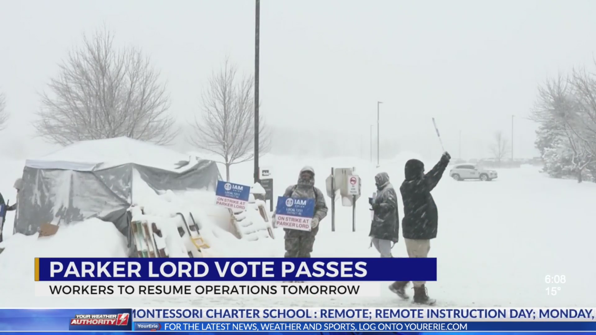 Erie plant workers return to work after two-week strike – WJET/WFXP ...