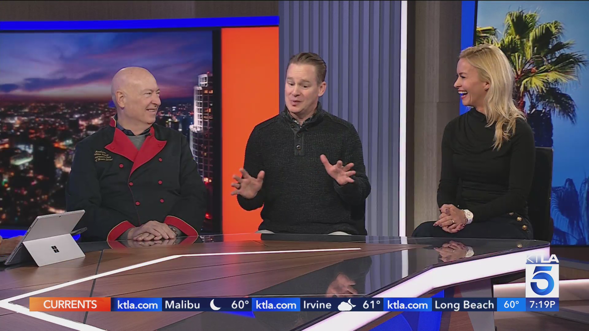 Chef Bruno and KFI’s “Gary and Shannon” get in the giving spirit for ...