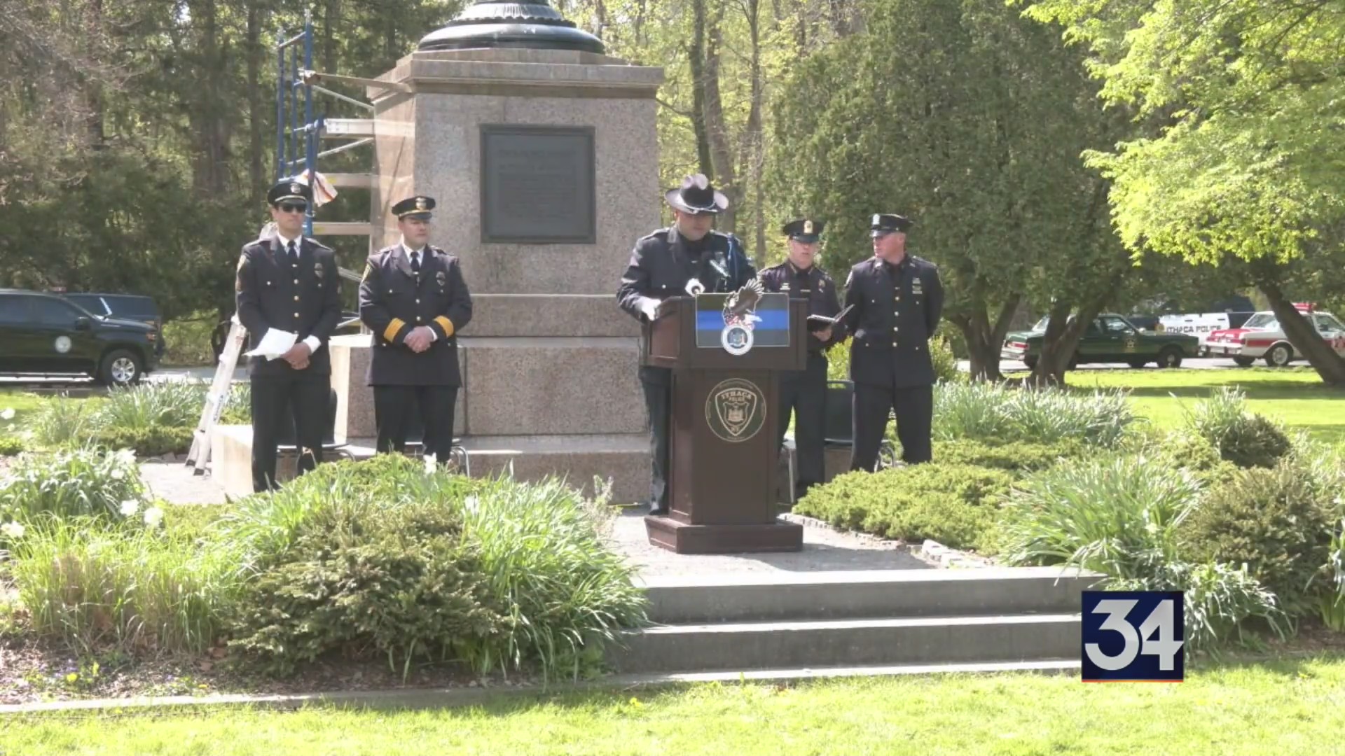Flag raising held in memory of fallen law enforcement officers – WIVT ...