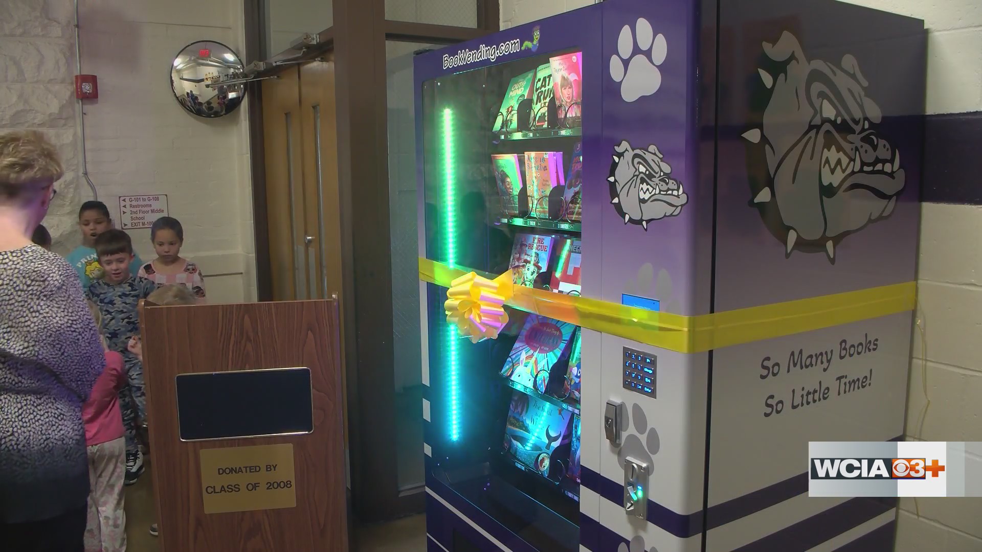 New book vending machine helping Bement kids find their love for ...