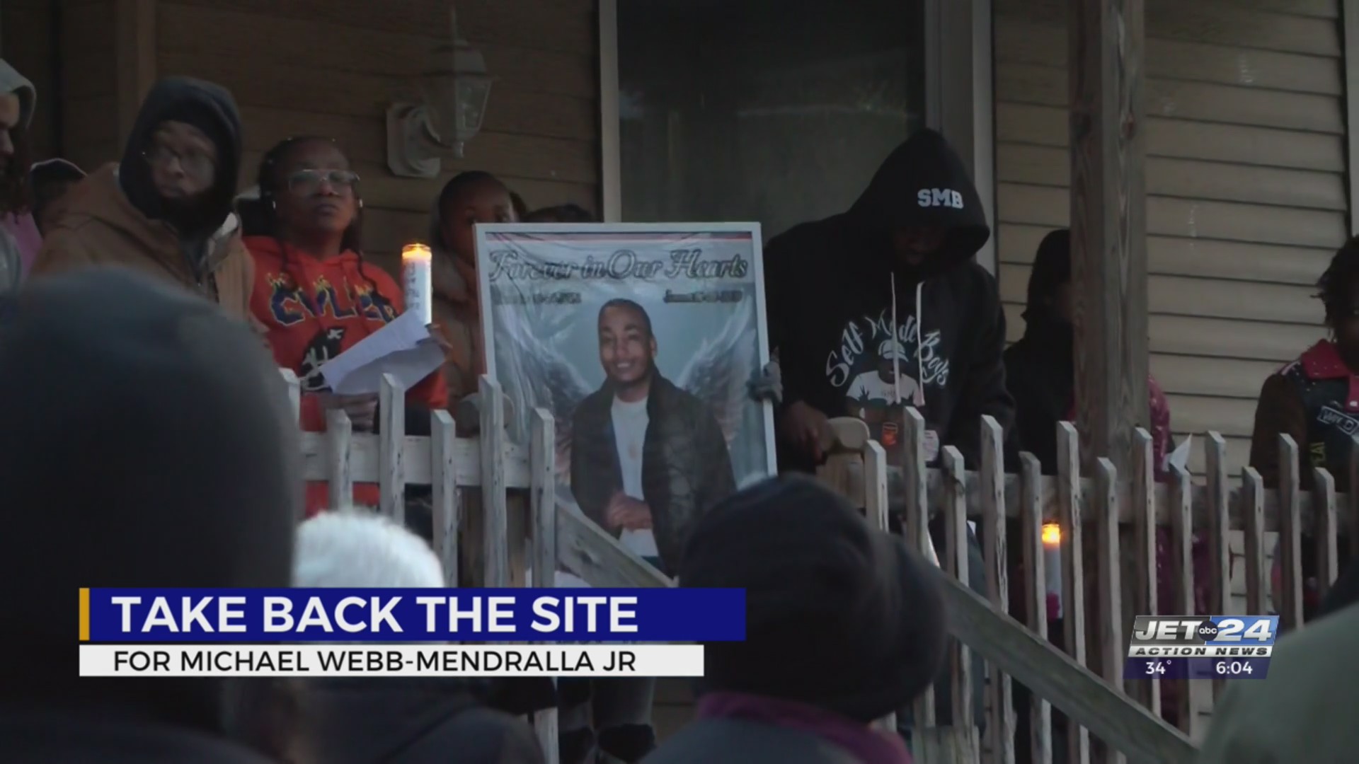 Community gathers for Take Back the Site vigil for December shooting ...