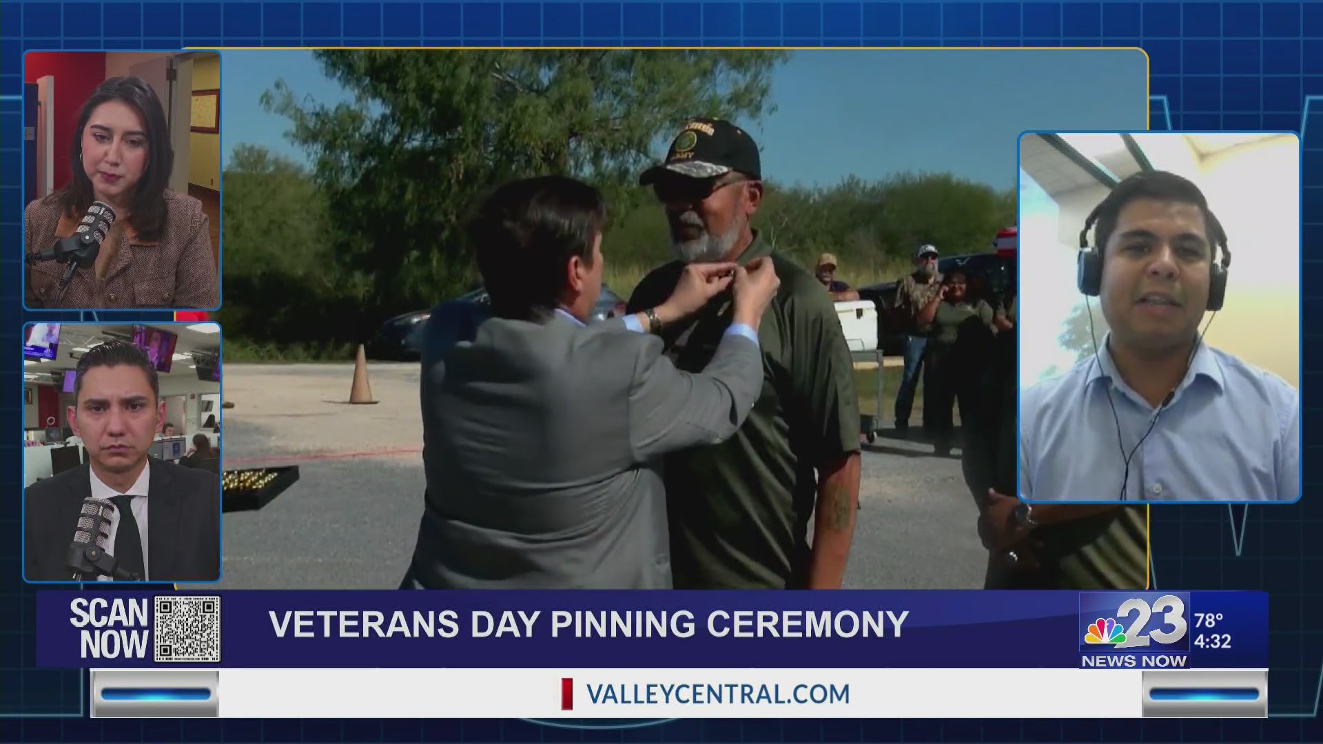 Vicente Gonzalez hosts Veterans Day pinning ceremony – KVEO-TV
