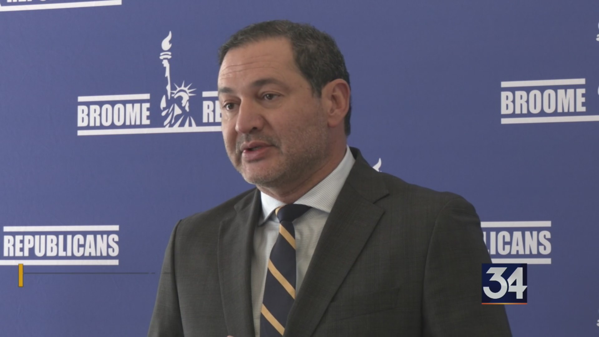 Joseph Hernandez campaigns in Binghamton – WIVT – News 34