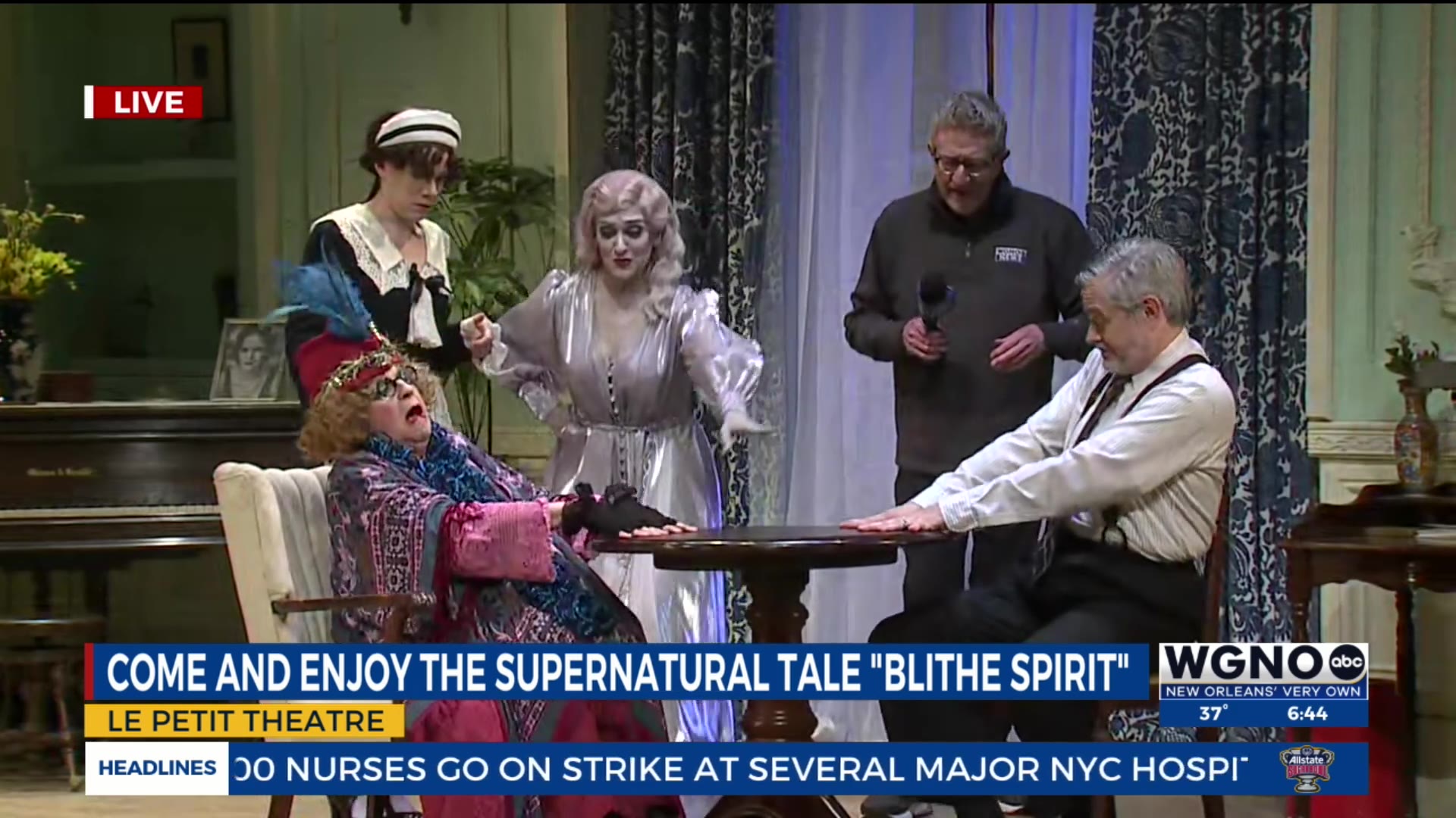 A supernatural love triangle at Le Petit Theatre in the French Quarter ...