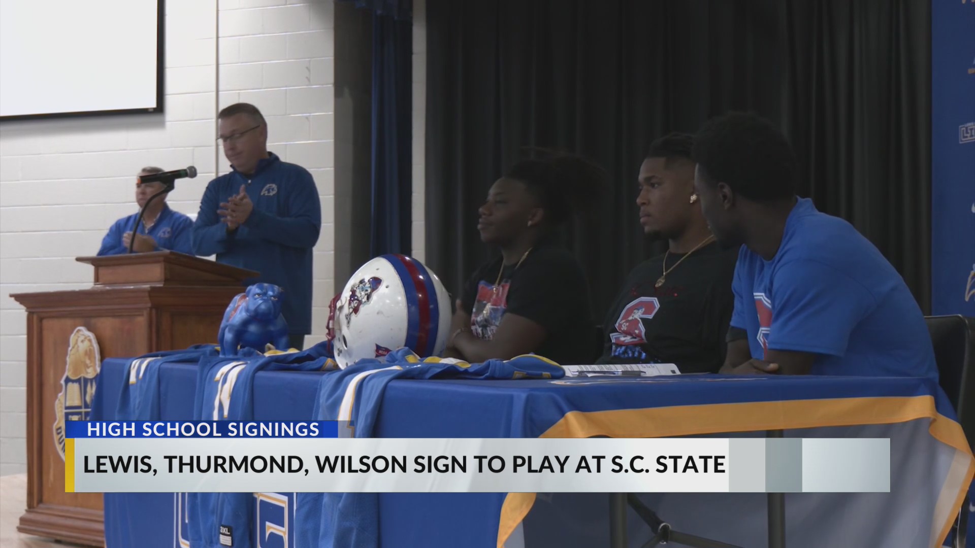 Loris trio sign to play at SC State – WBTW