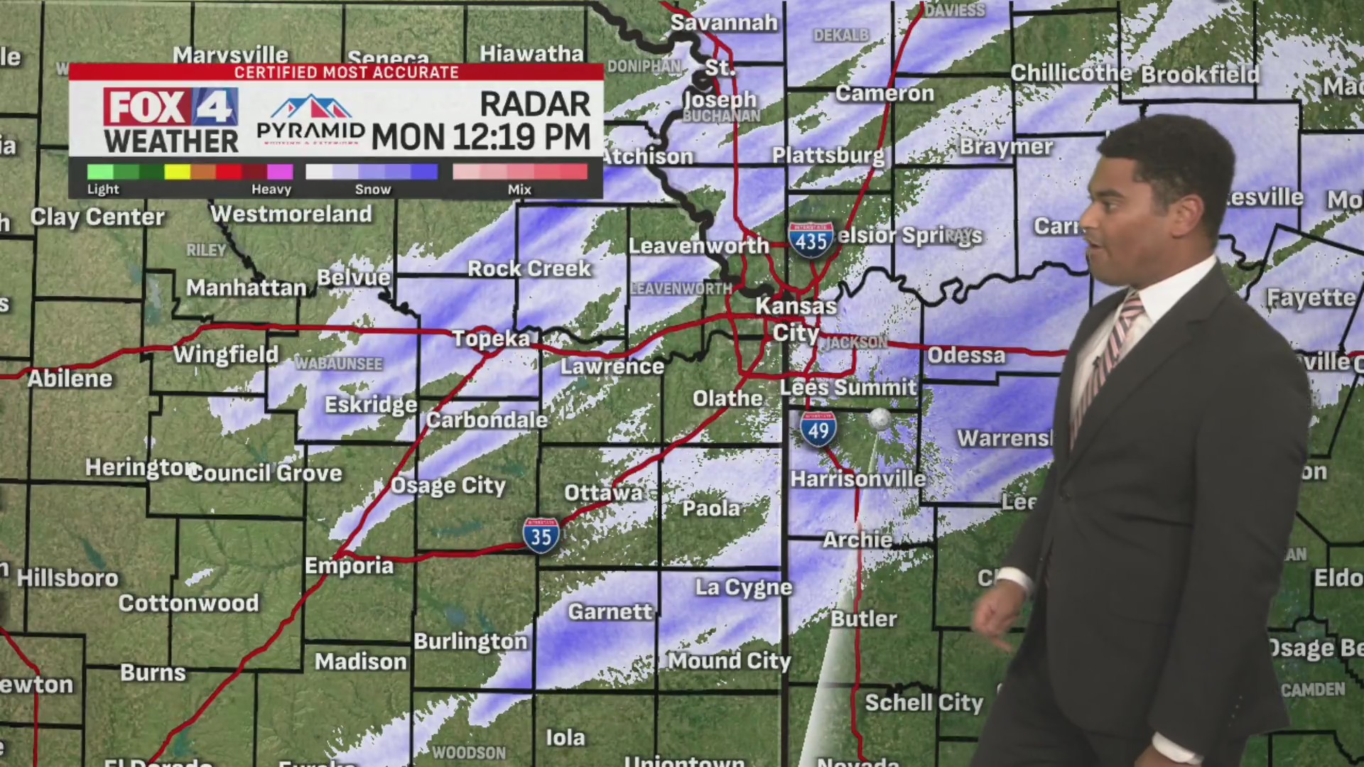 On-and-off snow this afternoon – FOX 4 Kansas City WDAF-TV | News ...