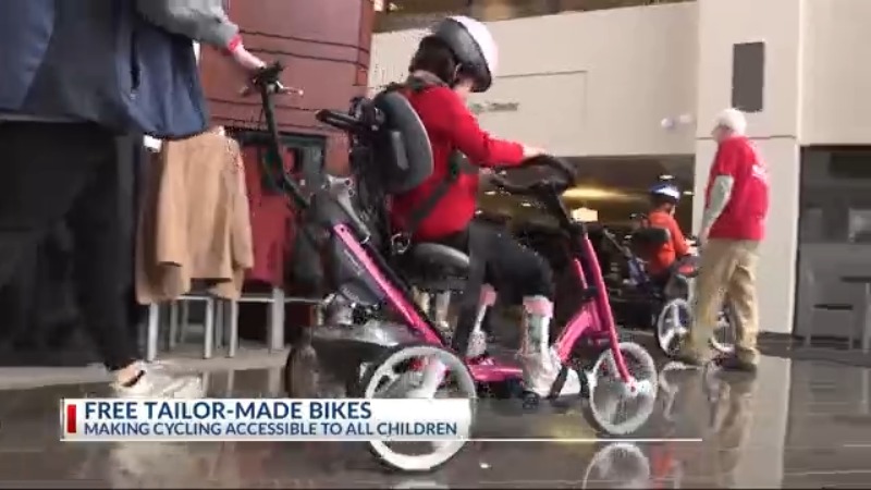 Kids with disabilities receive adaptive bikes – NBC4 WCMH-TV