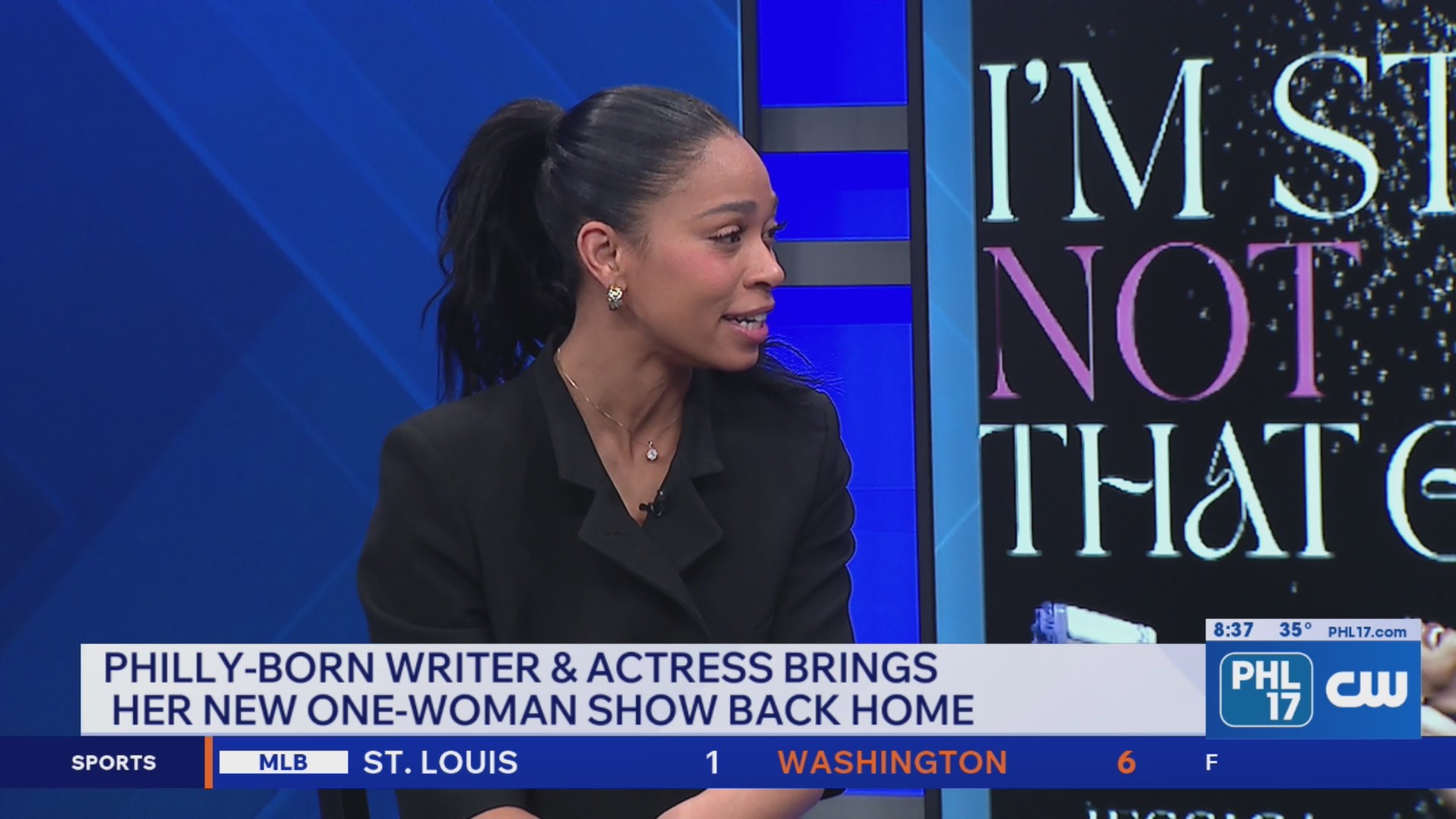Philly-born actress brings her one-woman show back home | PHL17 Morning ...