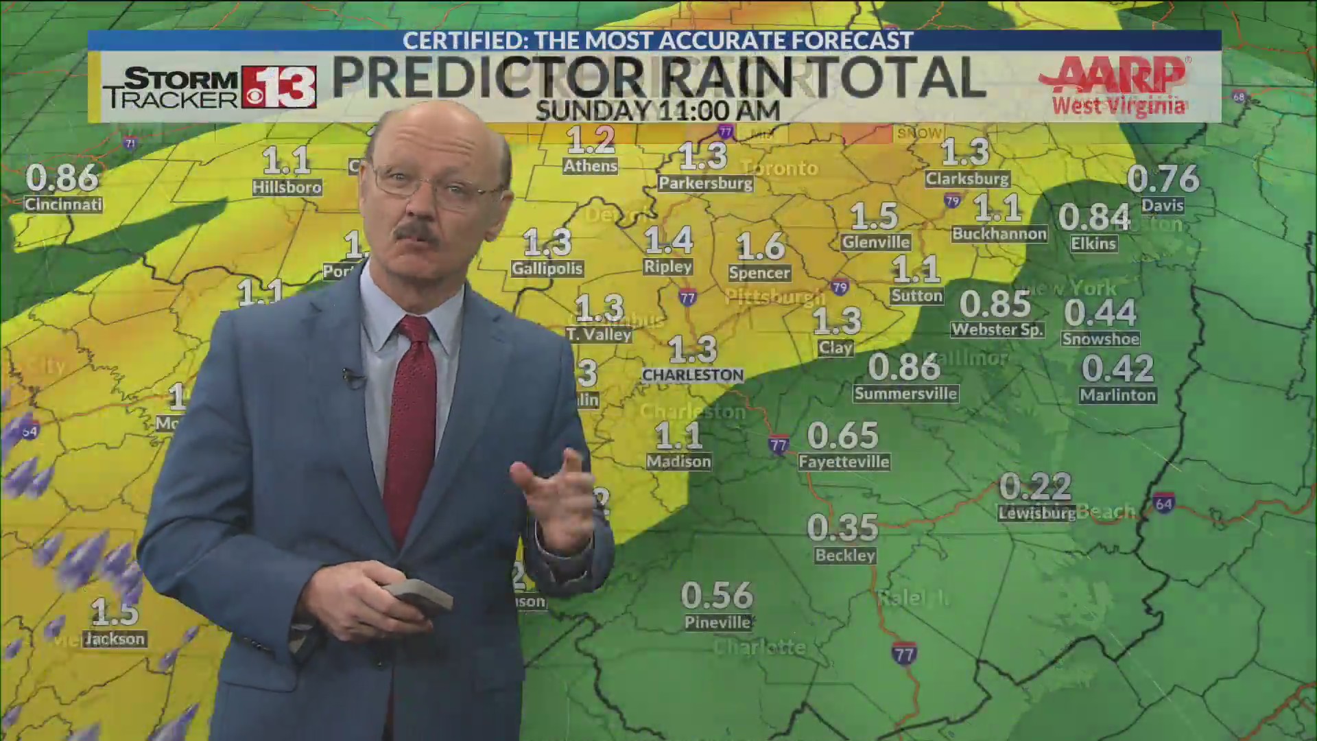 Staying warm until a weekend cold front and rain – WOWK 13 News
