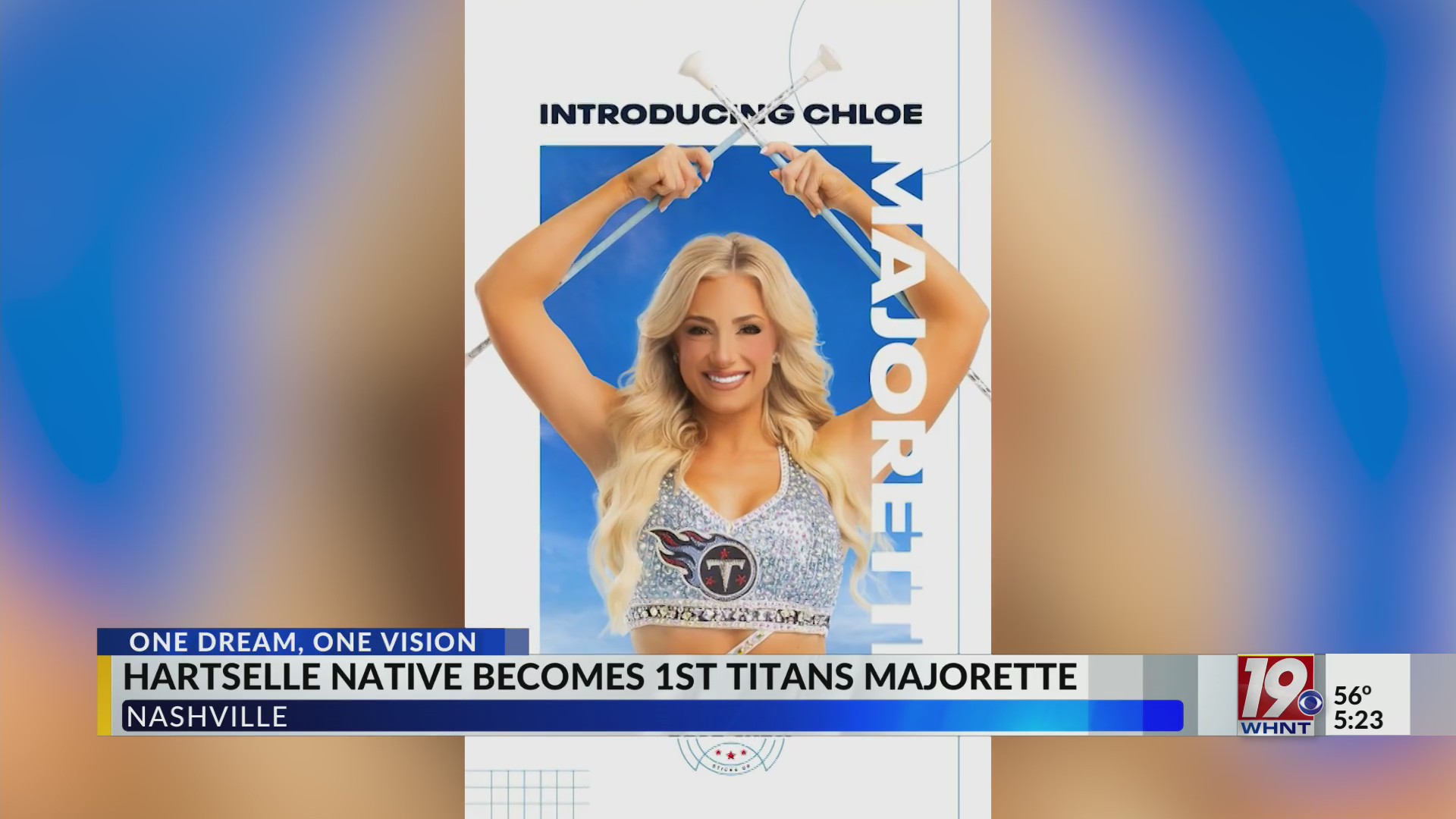 Hartselle Native Becomes First Titans Majorette | News 19 at 5:00 ...