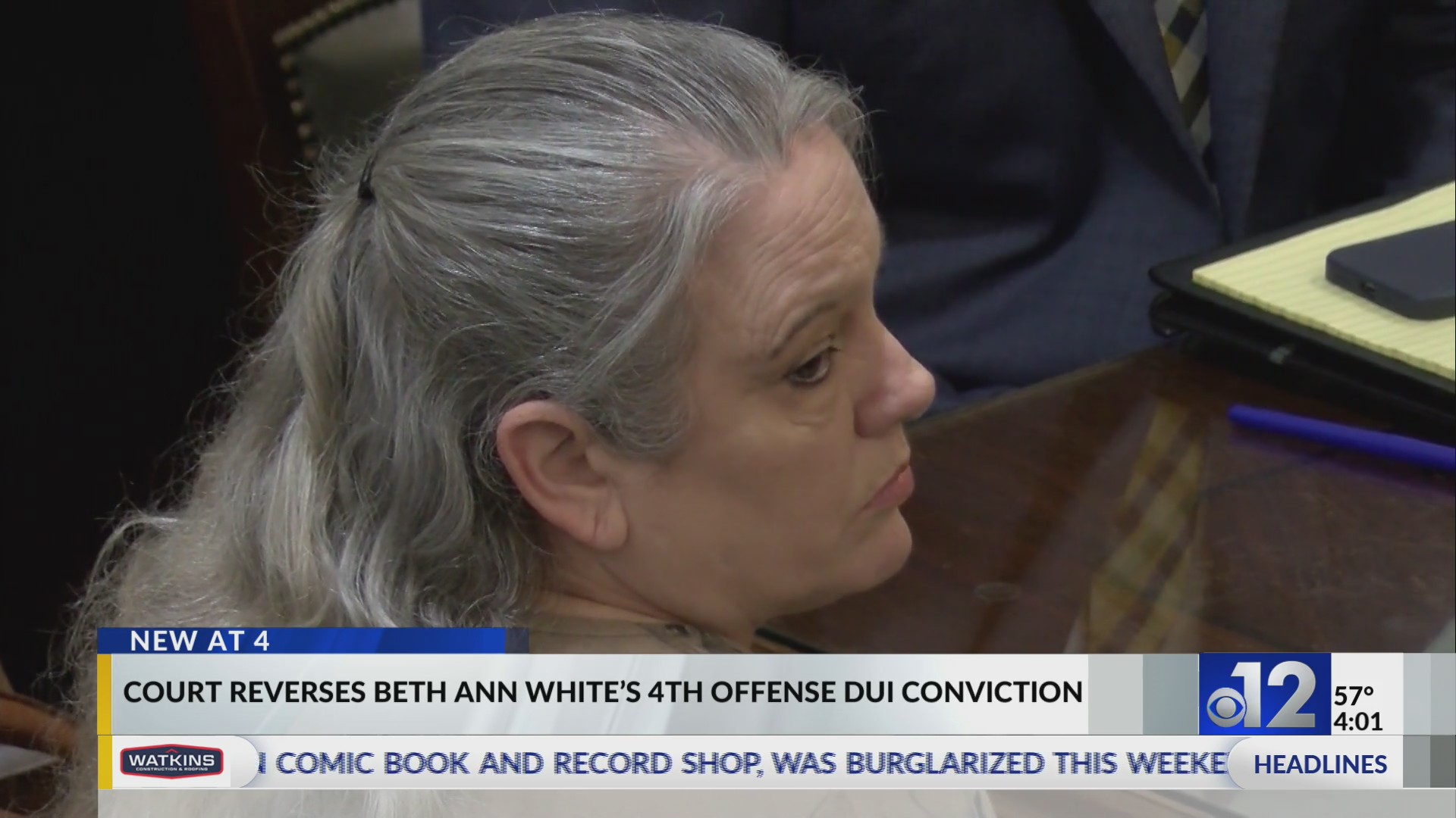 Court reverses Beth Ann White’s 4th offense DUI conviction – WJTV