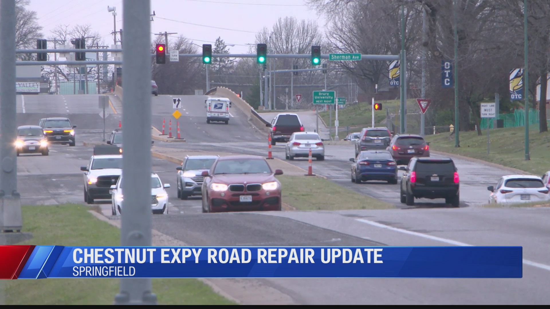 MODOT gives update on Chestnut Expy as drivers experience rough road ...