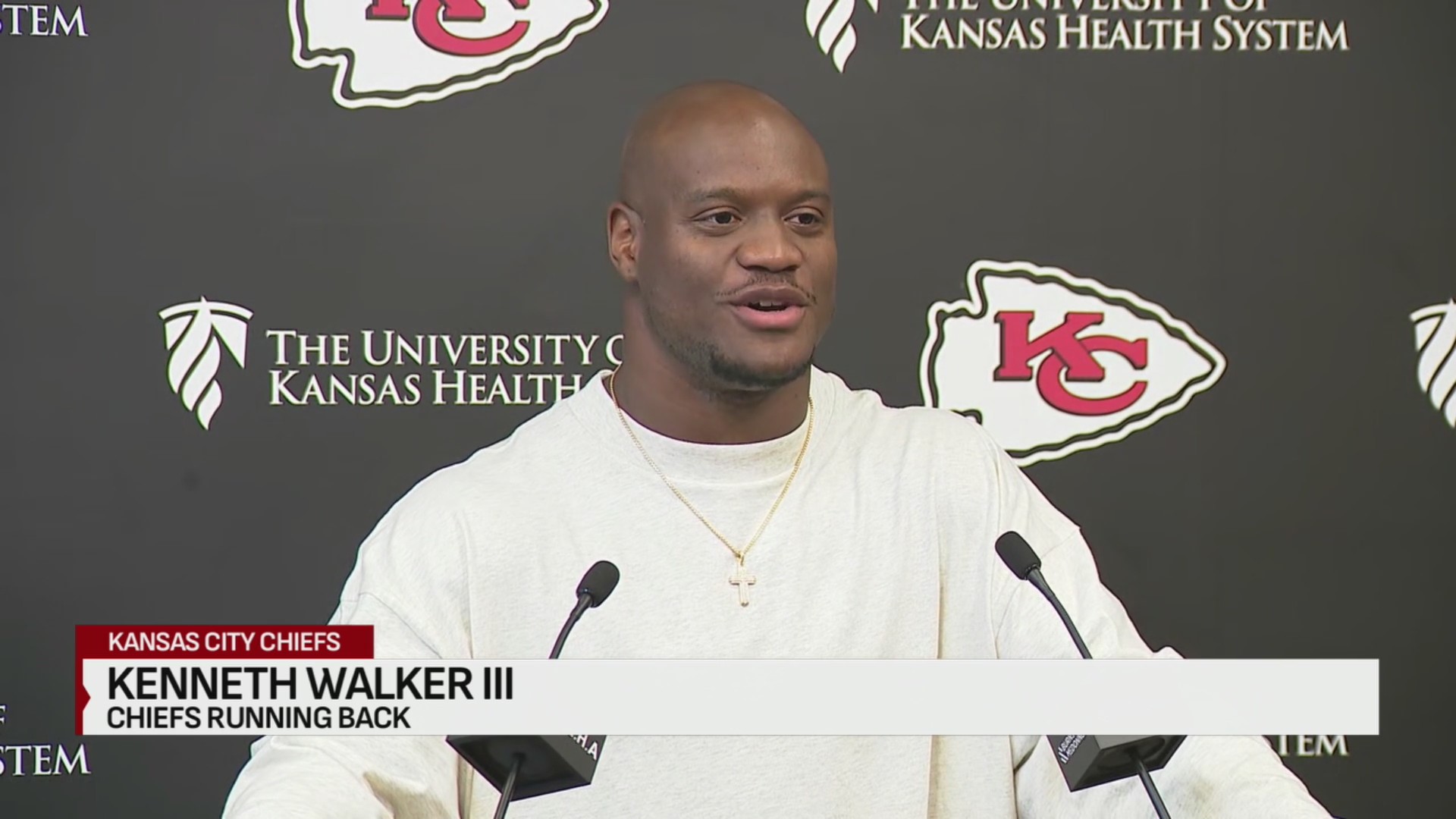 Chiefs introduce Kenneth Walker III – FOX 4 Kansas City WDAF-TV | News ...