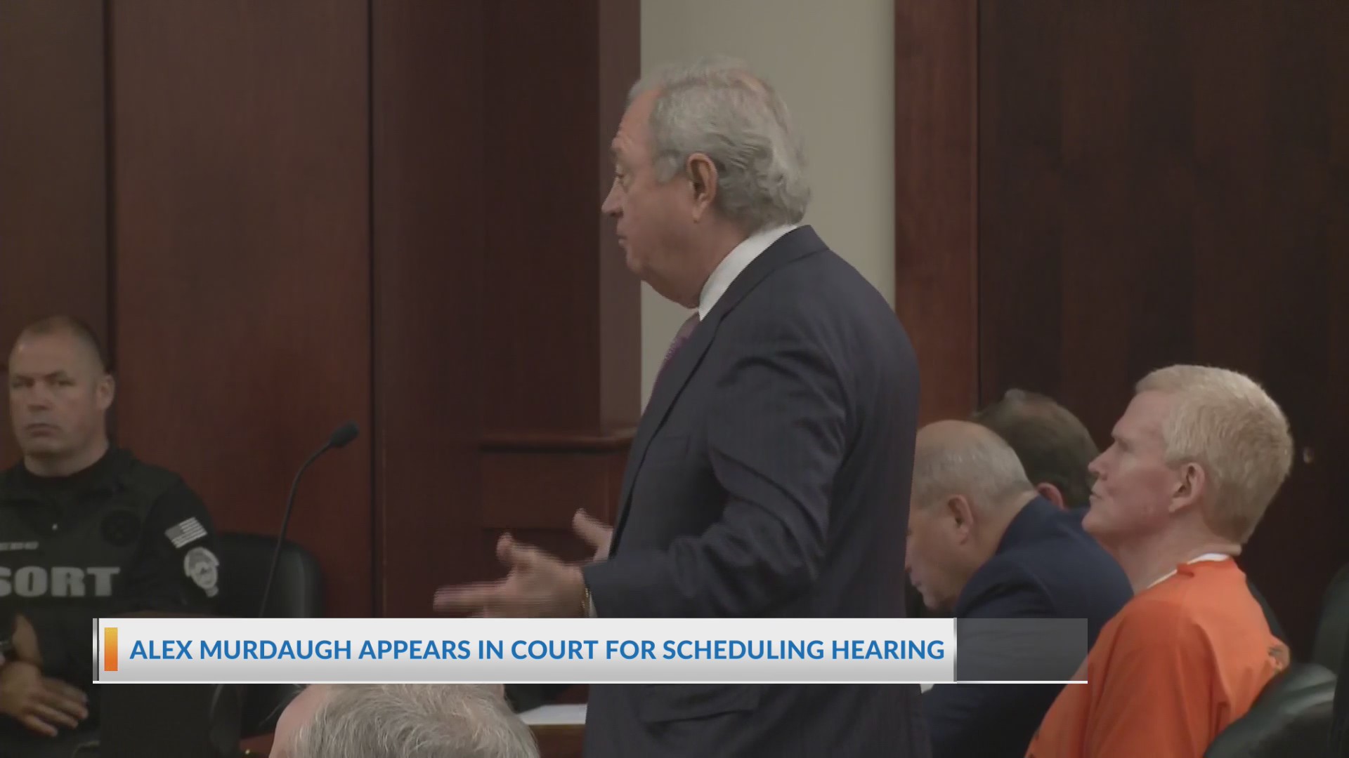 Alex Murdaugh appears in court for scheduling hearing – WCBD News 2