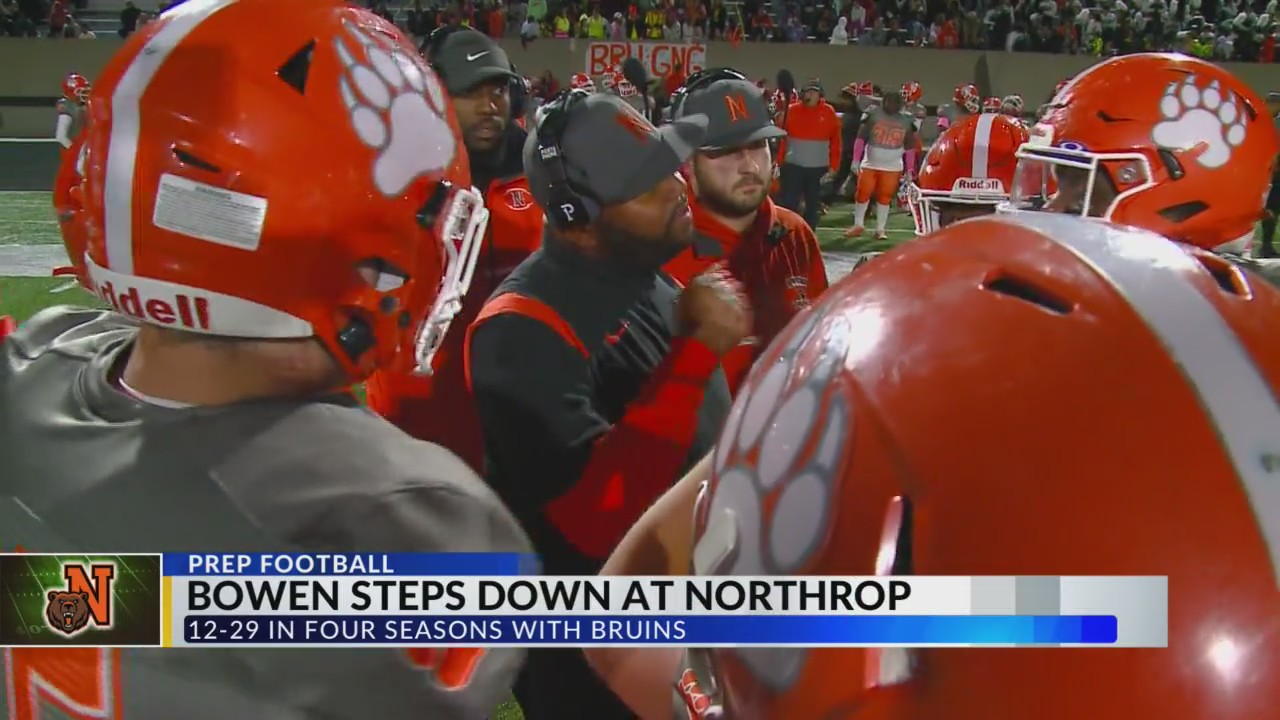 Quentin Bowen steps down as Northrop football coach after four seasons ...